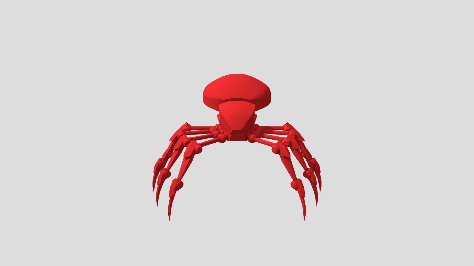 spider bot high poly - 3D model by Mathias Ameel (@mathi8b) [583a459] - Sketchfab