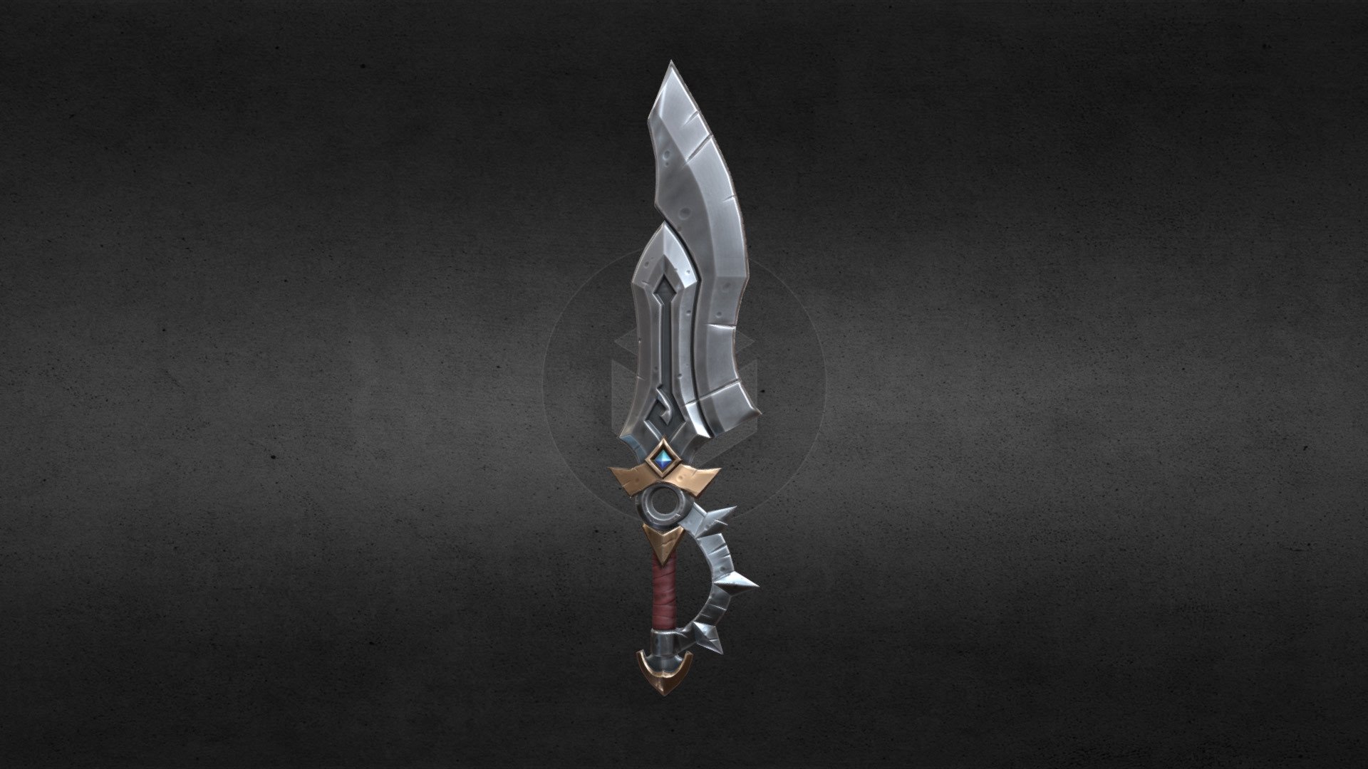 Stylized Dagger - 3D model by le0tard [583a83a] - Sketchfab