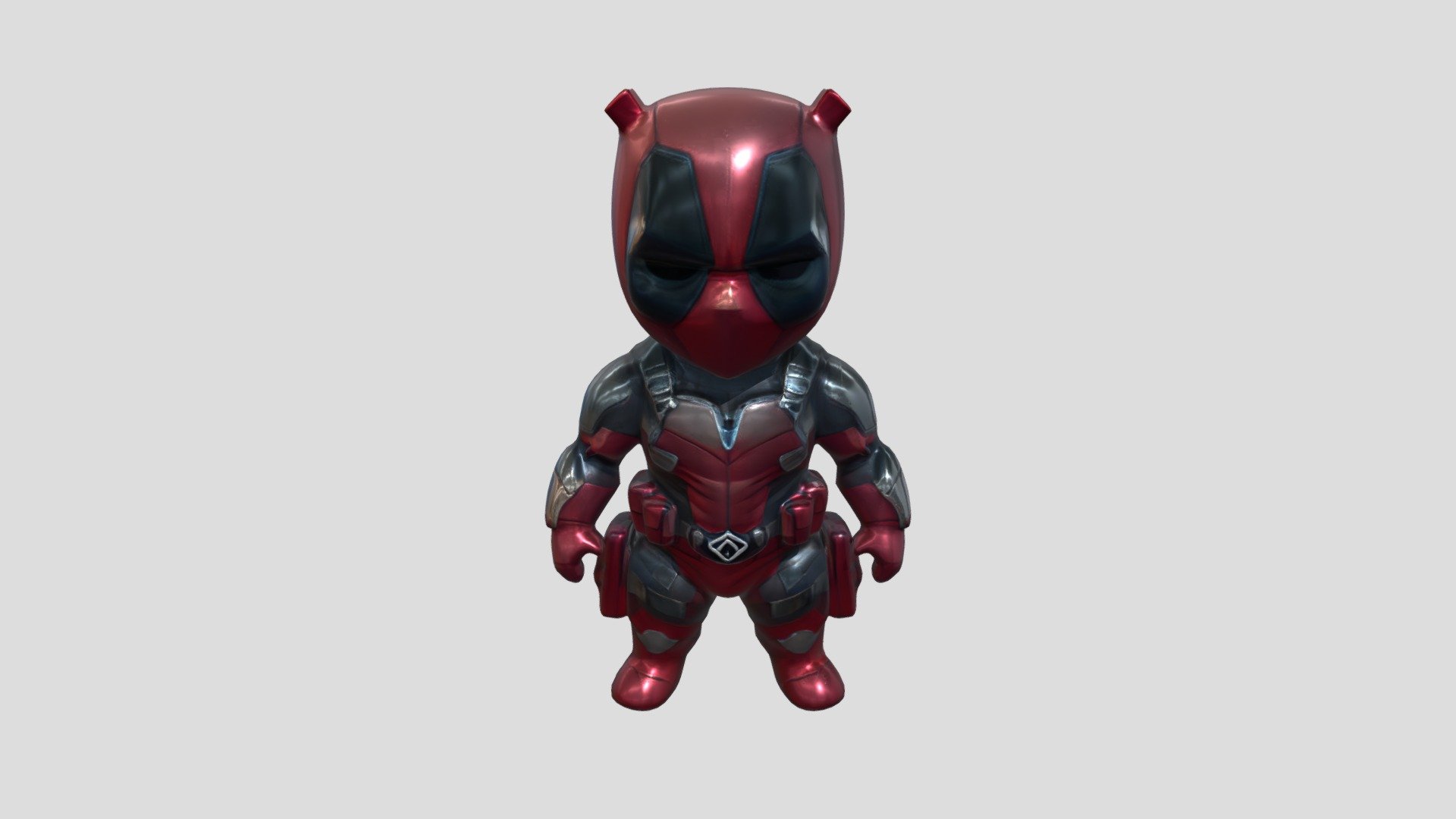 Small cute deadpool - Download Free 3D model by HawkStudio ...
