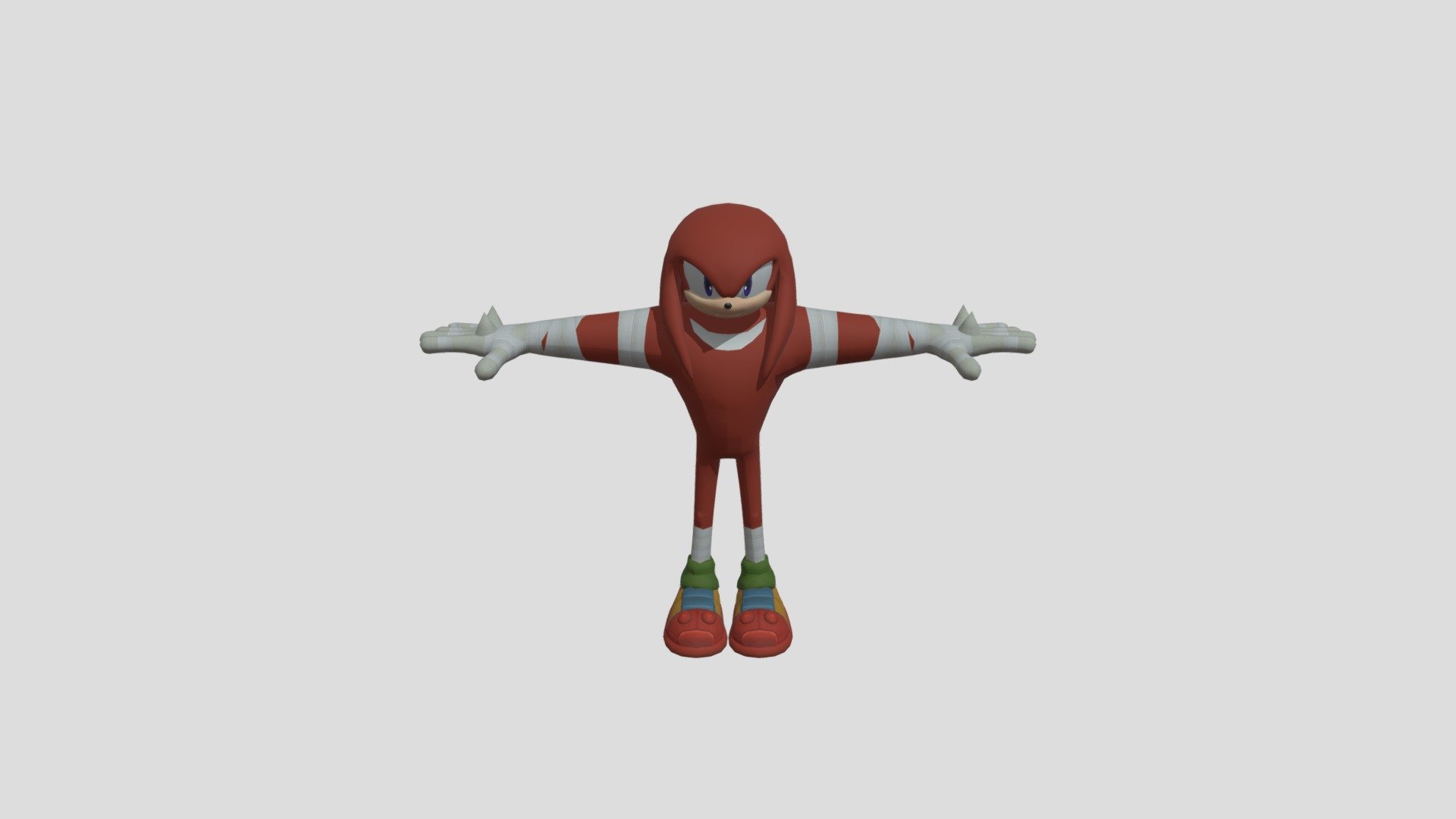 Knuckles - Download Free 3D model by anderlenolan [583d94f] - Sketchfab