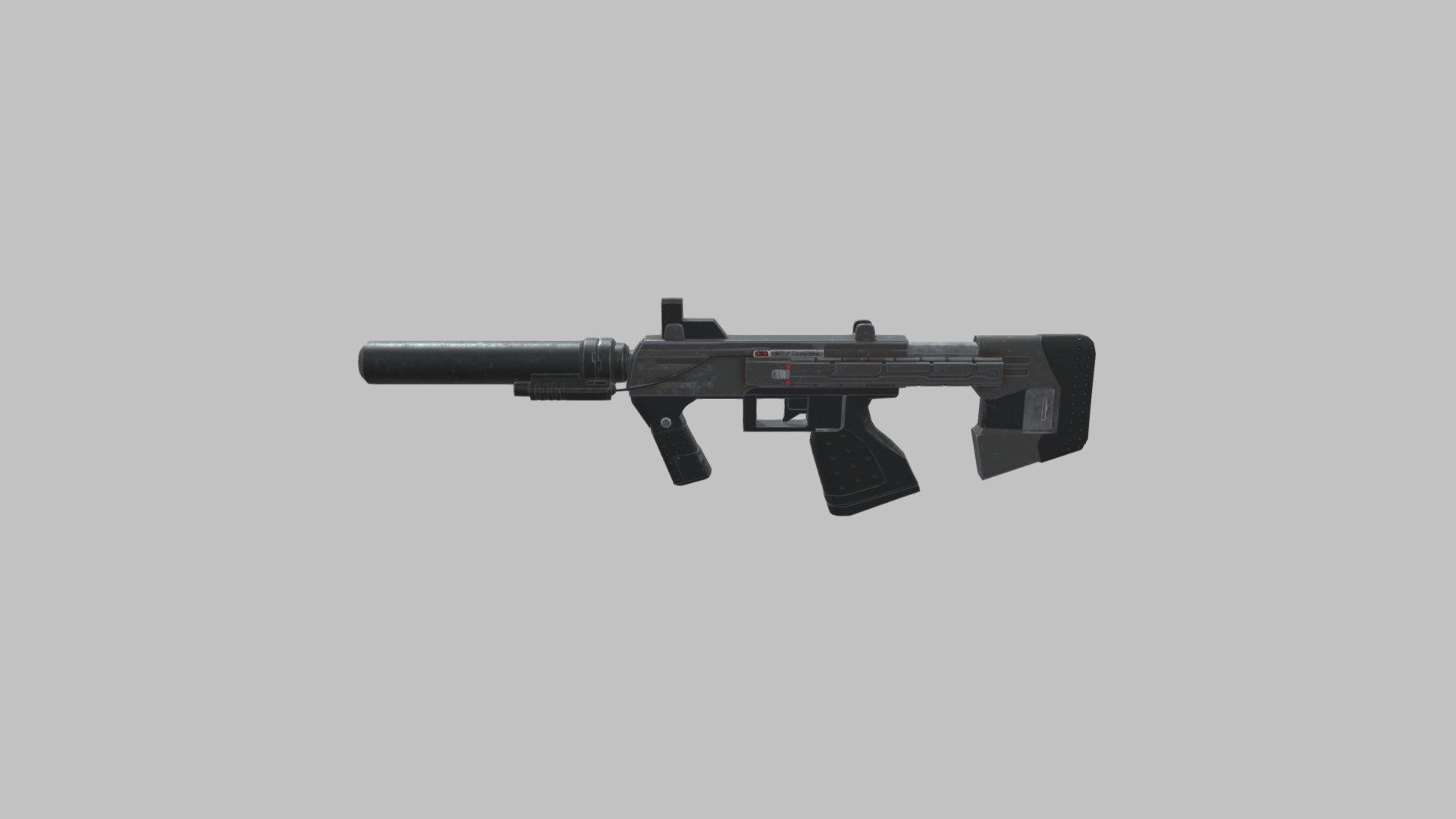Halo 3 ODST: Silenced SMG Model - 3D model by Joel-B108 (@b1083237 ...