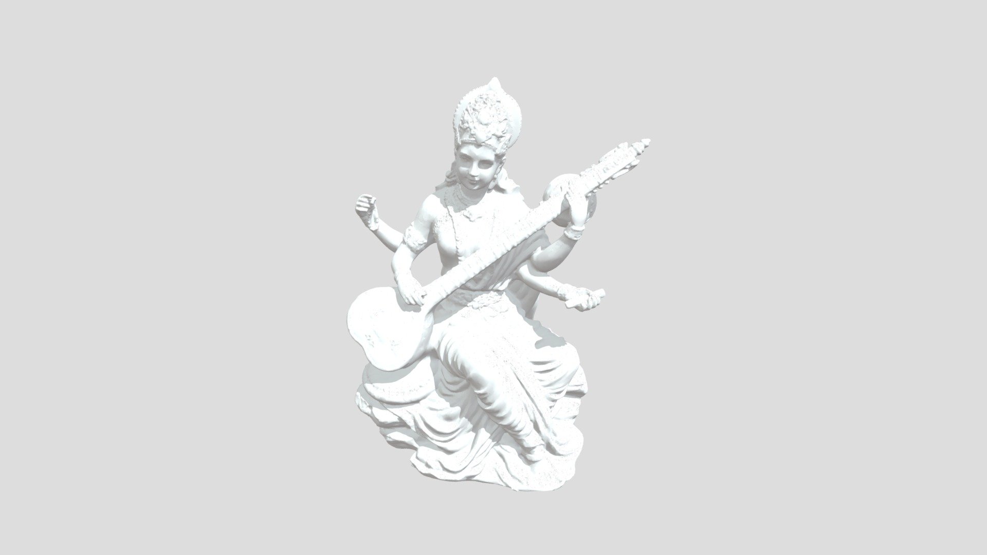 Saraswati Res Download Free 3d Model By Song Borin [58420a5] Sketchfab