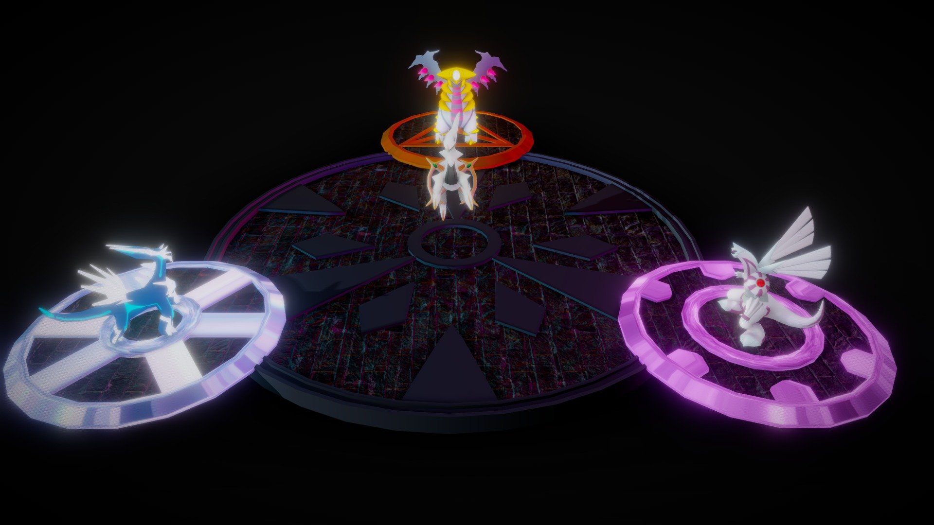 Pokemon - Creation (Mystri Stage) - 3D model by Spectrellian ...