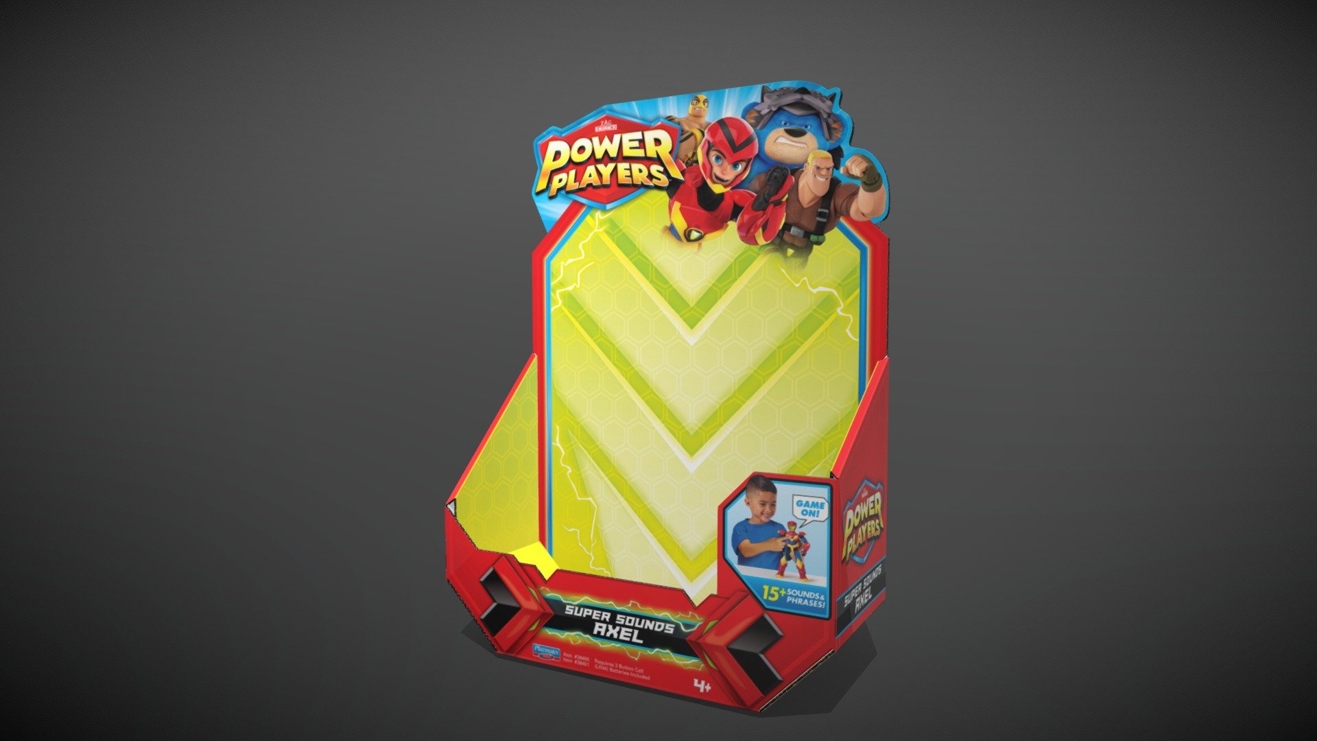 Power Players Deluxe Masko Packaging - 3D model by mchaledesign ...