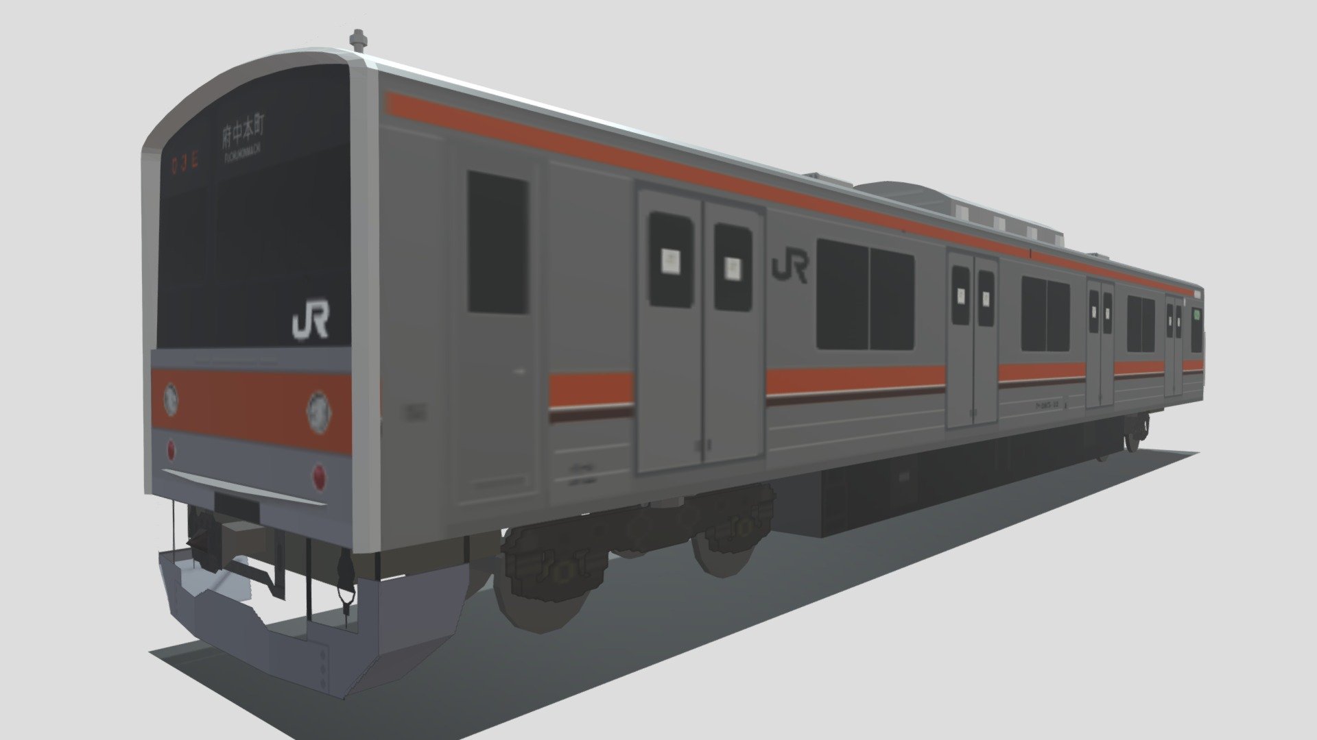 クハ204武蔵野線 - Download Free 3D model by V3B4 [5844252] - Sketchfab
