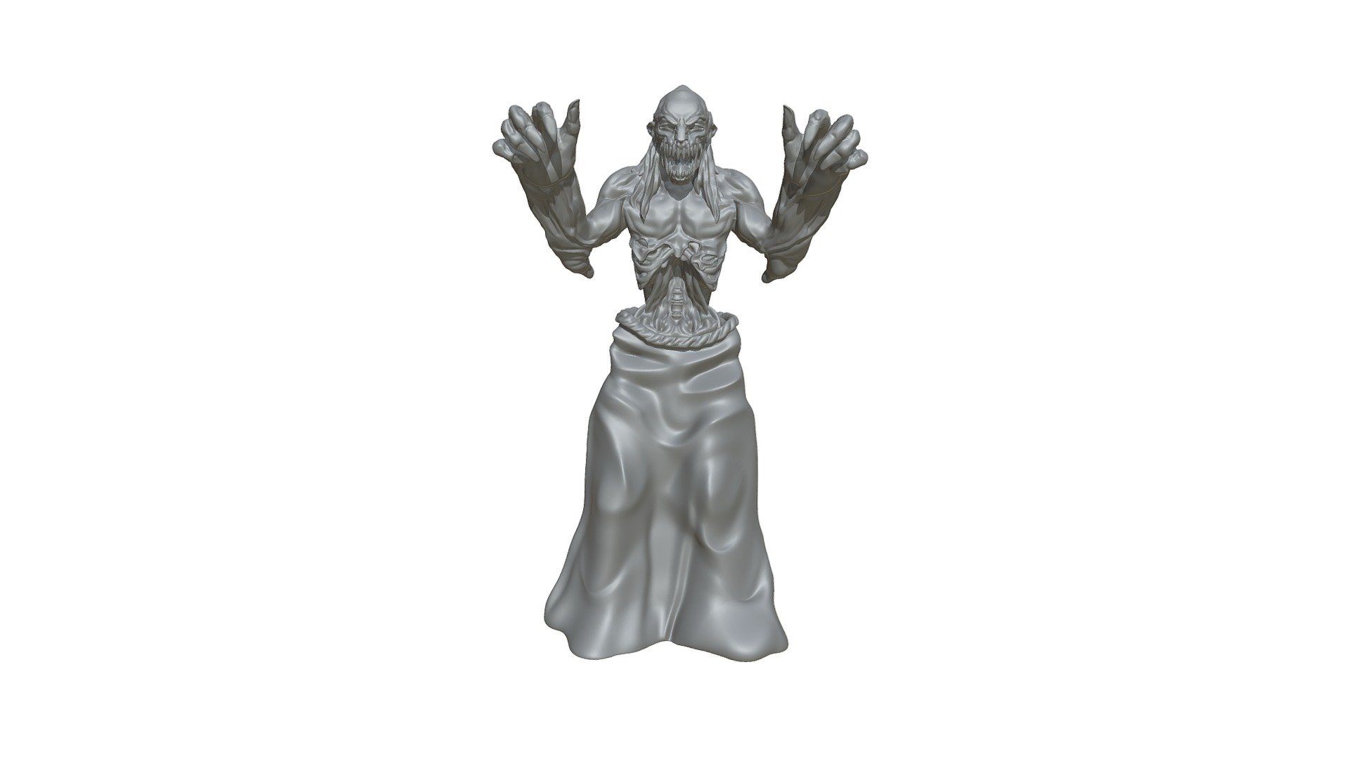 White Demon - 3D model by aharbin [584482f] - Sketchfab