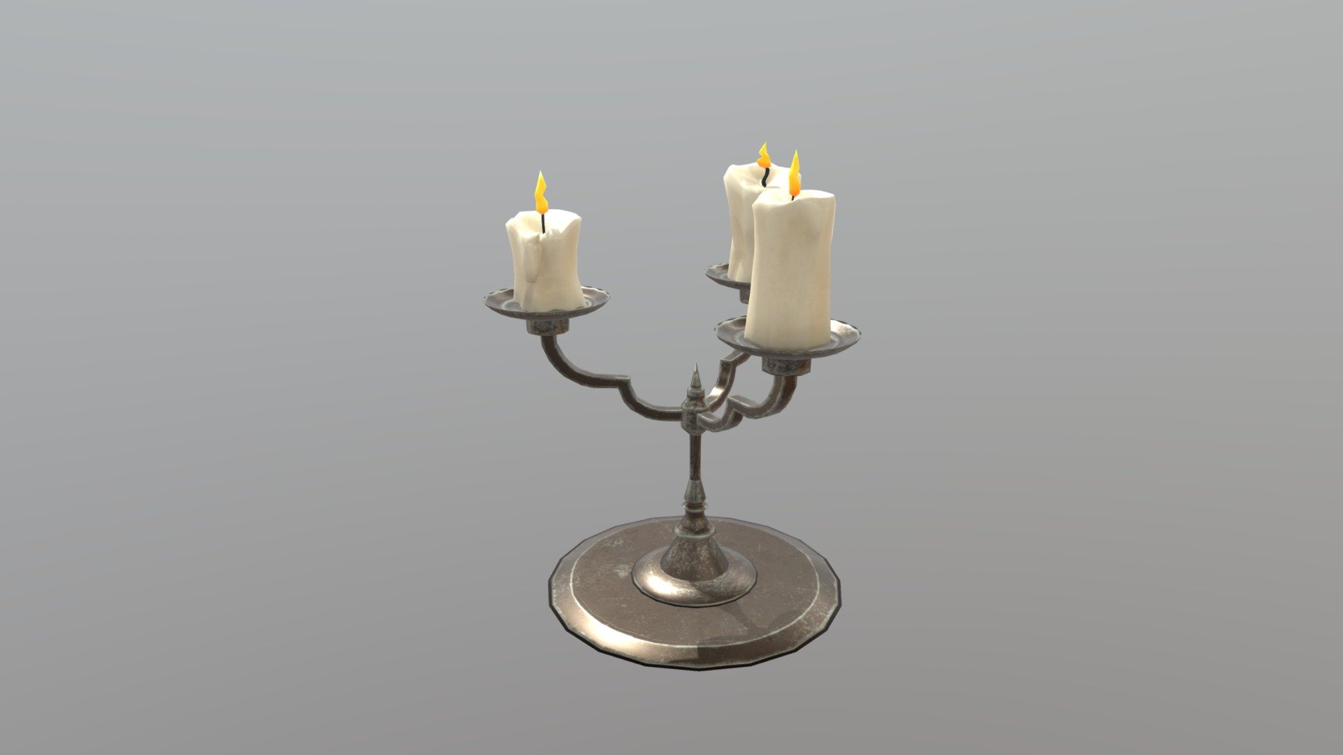 candlestick - Download Free 3D model by Yijun_Ding [5844f16] - Sketchfab