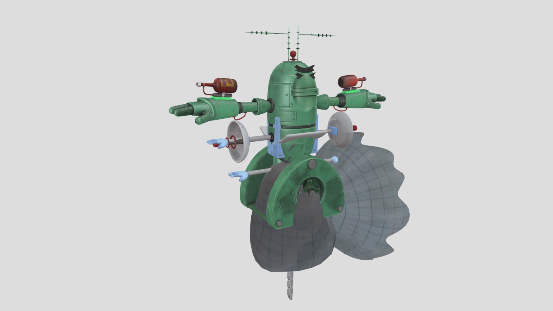 NASB2 - Mecha-Plankton - Download Free 3D model by SMF Features ...