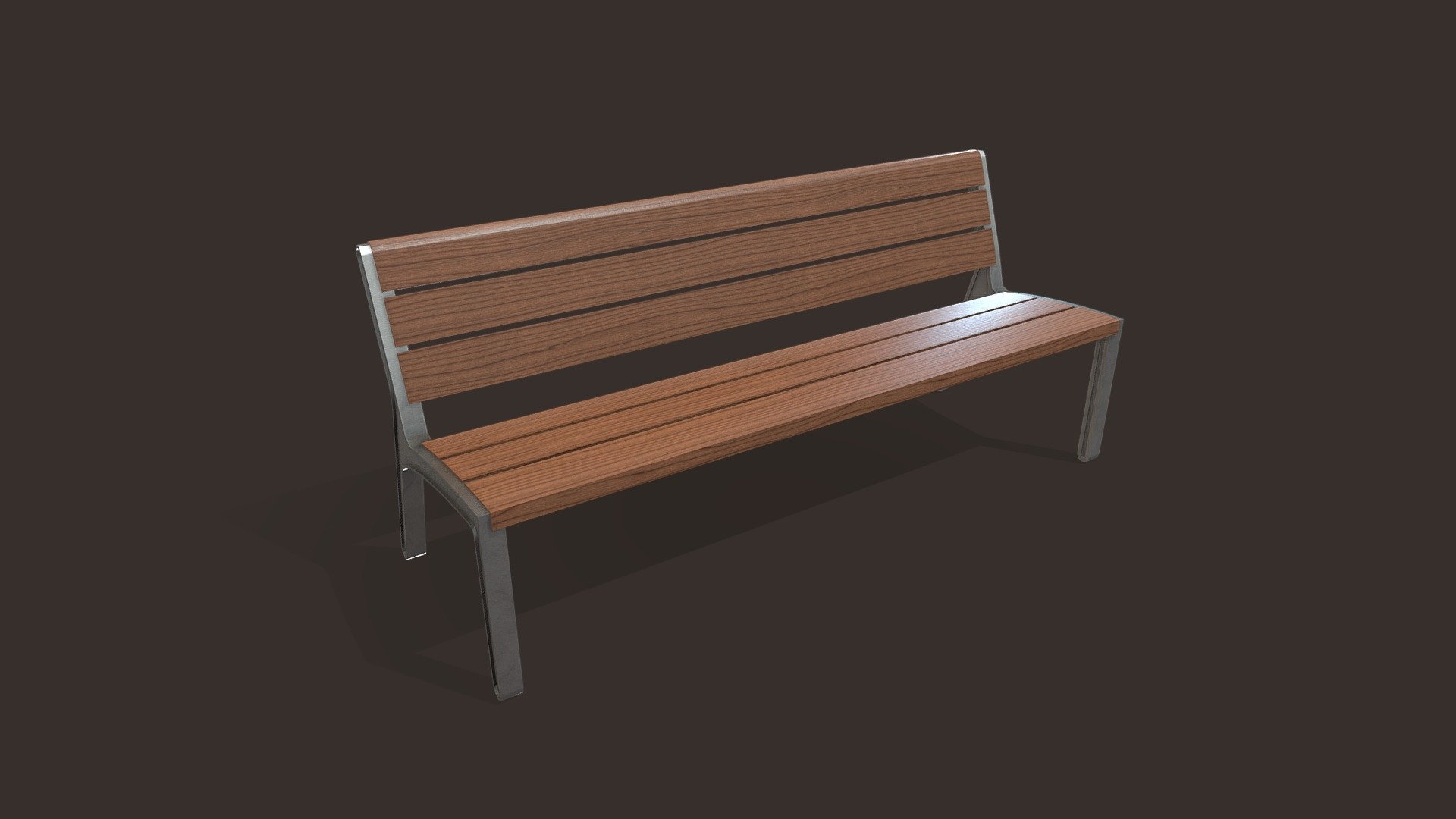 Outdoor Bench - Buy Royalty Free 3D model by MDgraphicLAB [5845621 ...