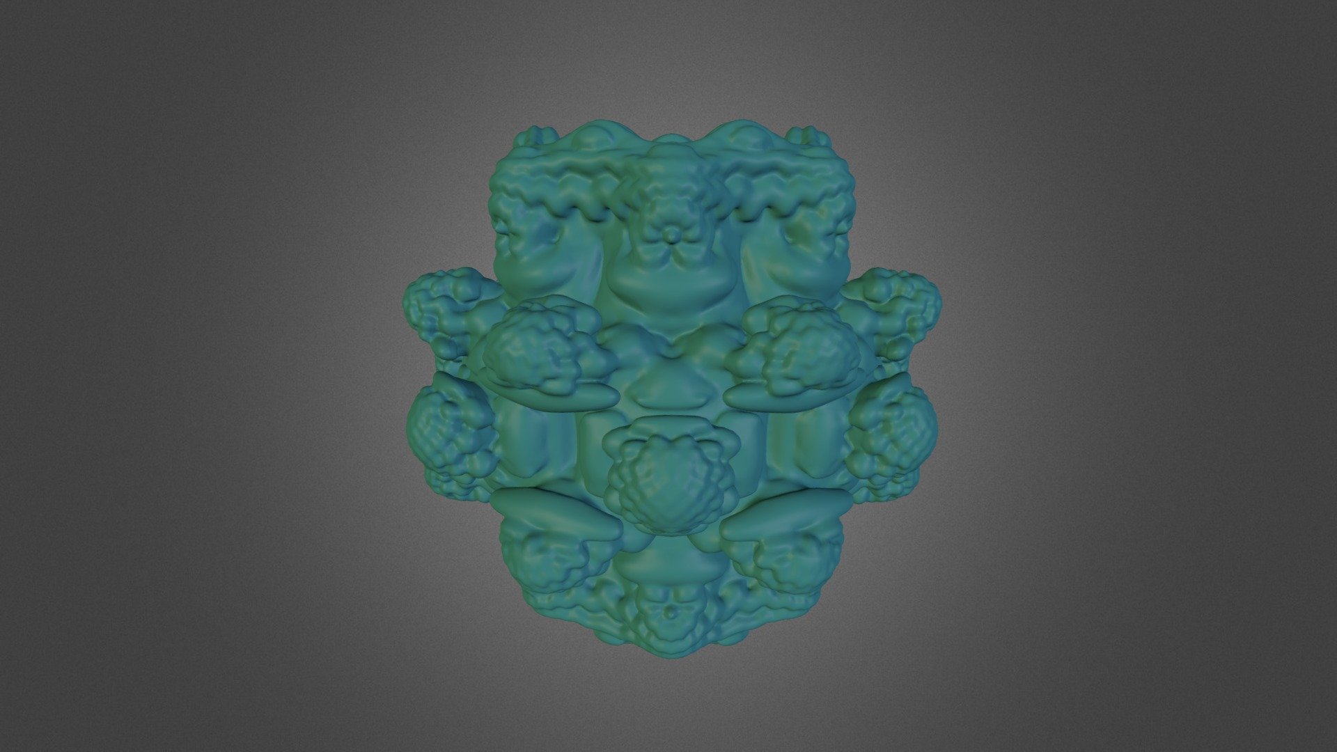 Mandelbulb_Fractal - 3D model by Oleg_Scolt (@scolt) [5846eb1] - Sketchfab