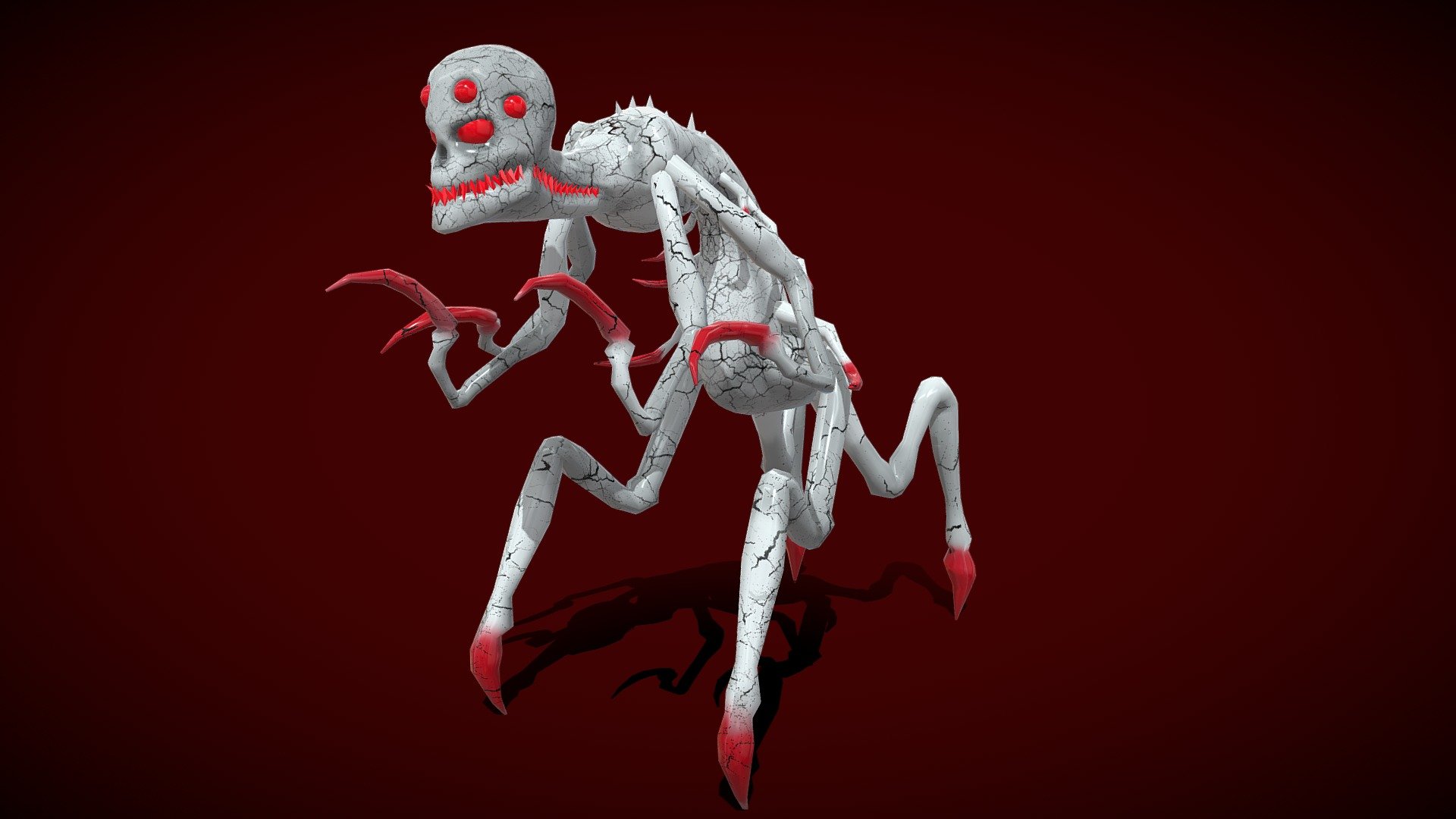 Monster - 3D model by Pisfil [58478b8] - Sketchfab