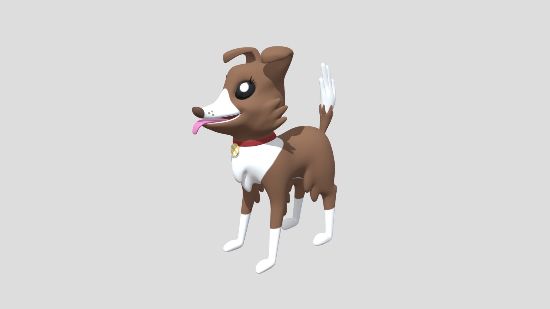 Winona Dog - Buy Royalty Free 3D model by Ed+ (@EDplus) [5848a8f ...
