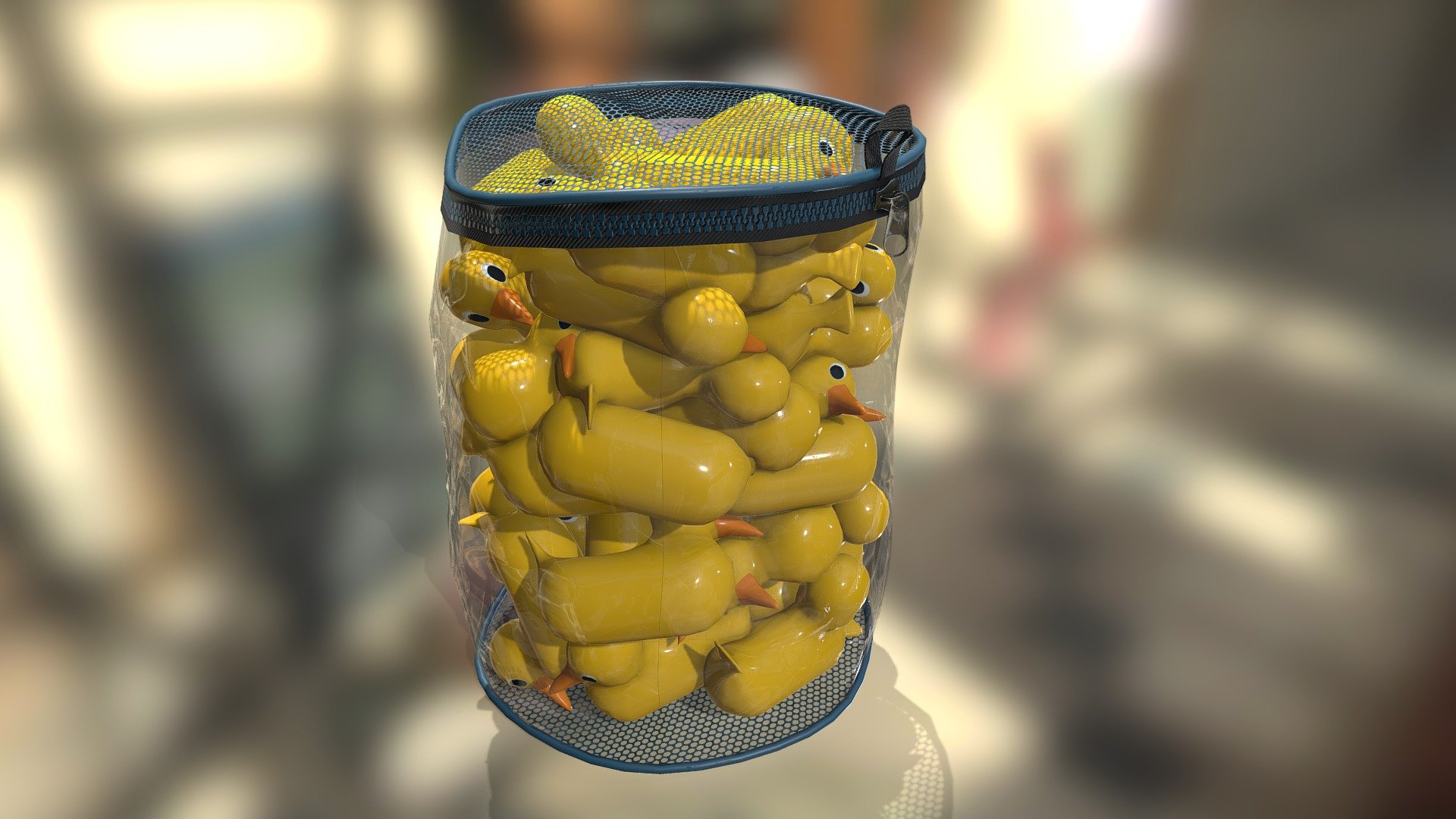 Plastic Ducks Bag - Download Free 3D model by Simon Laisné (@350rdlc.sl ...