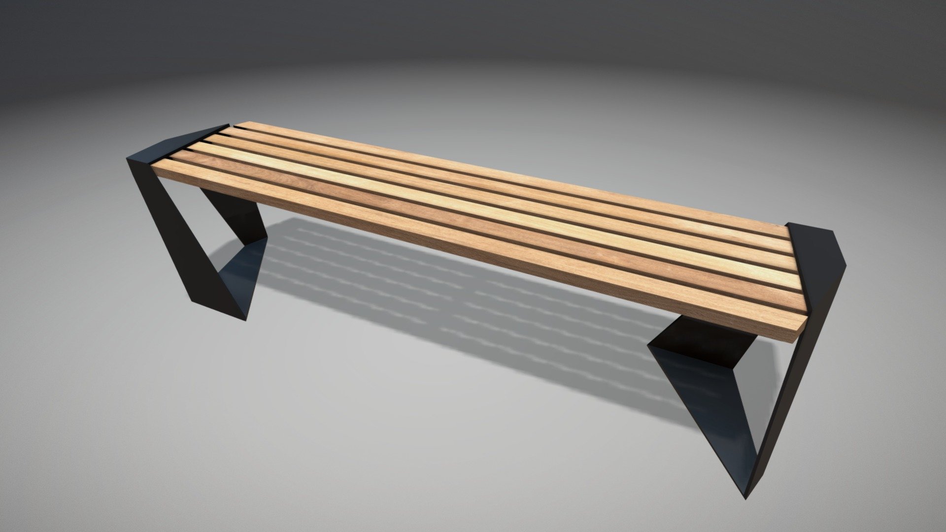 Mirage bench - Bachelor's project - 3D model by Meg.A.Byte (@megabyte ...
