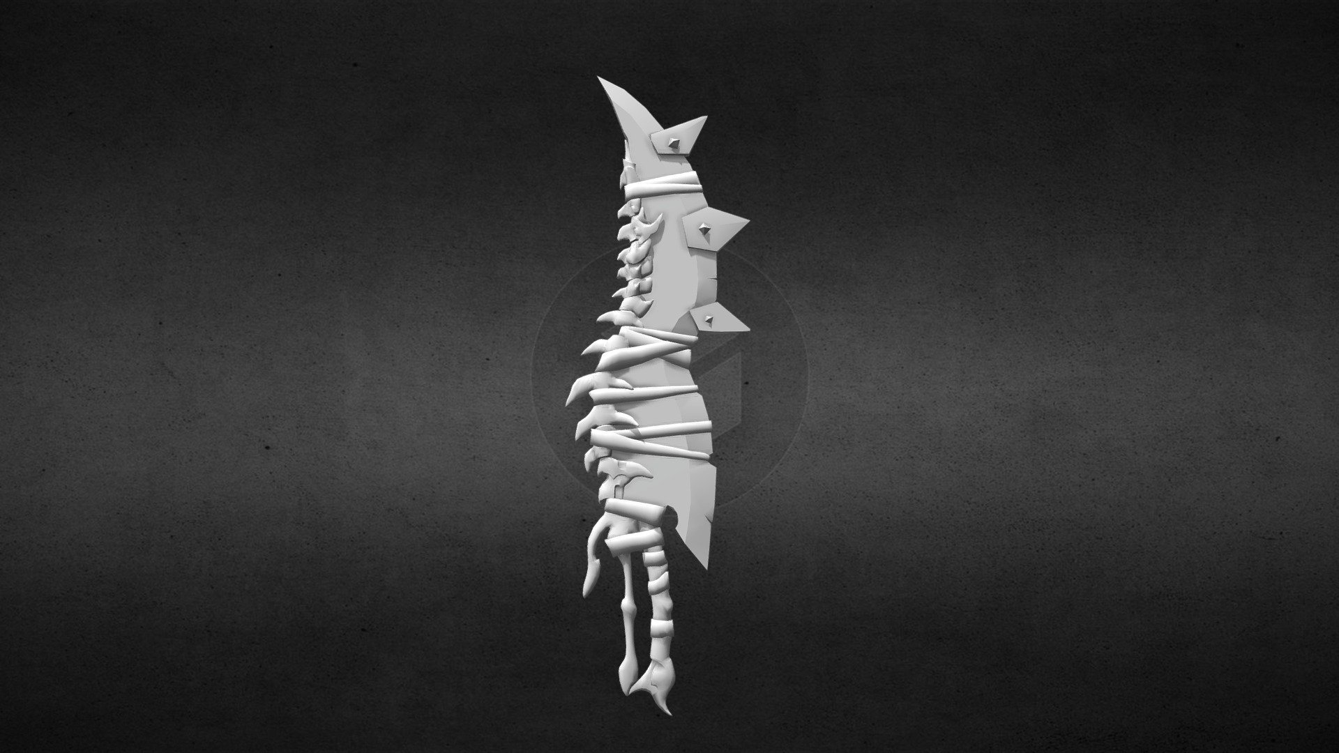 Sword Skeleton - 3D model by Sweney_Jara [584c5ba] - Sketchfab