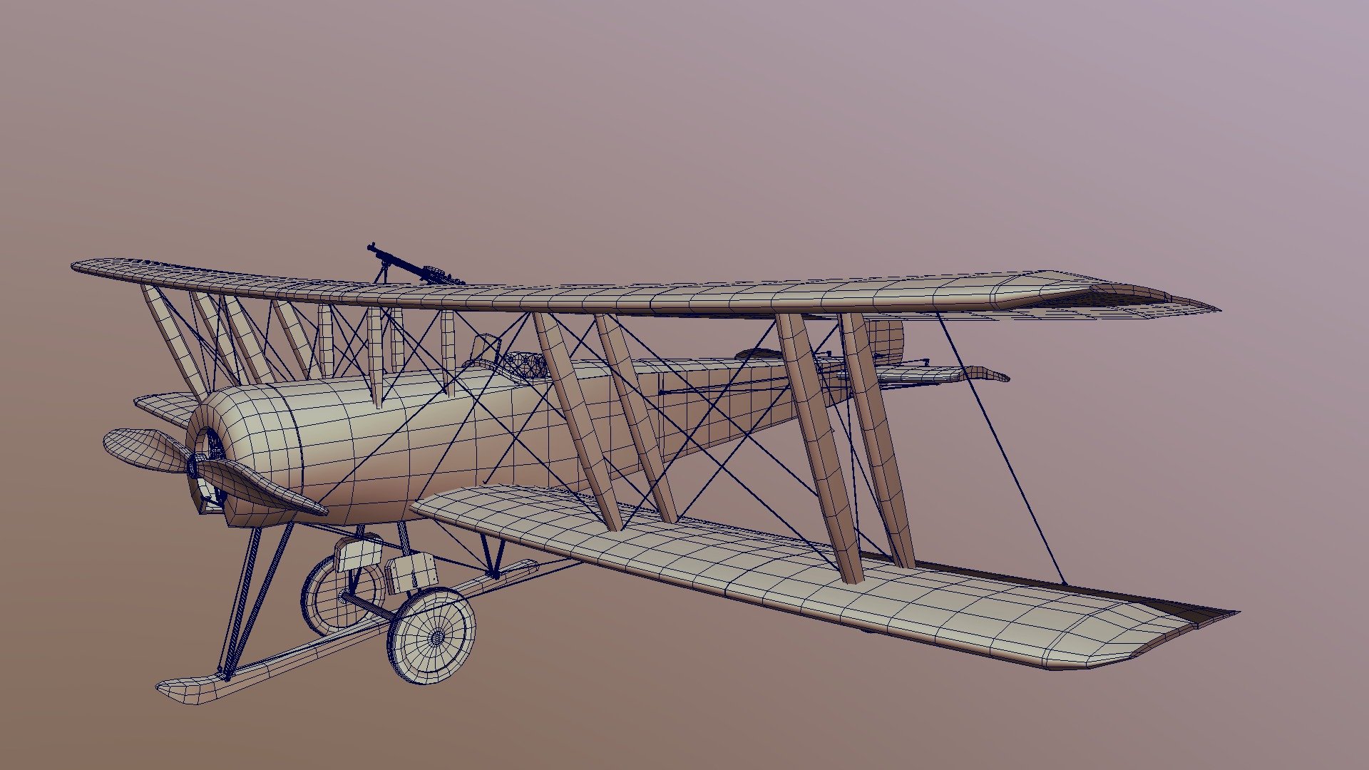 Avión AVRO 504 / Plane AVRO 504 - Download Free 3D model by hectorz151 ...