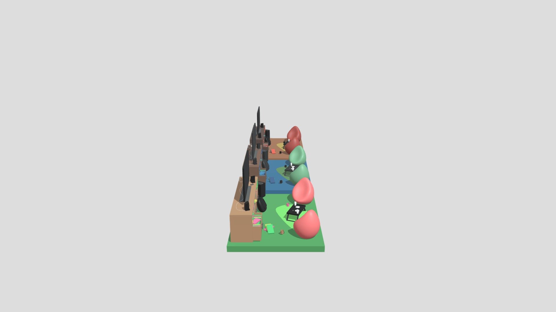 Contrast color - Download Free 3D model by melovansid [584e586] - Sketchfab