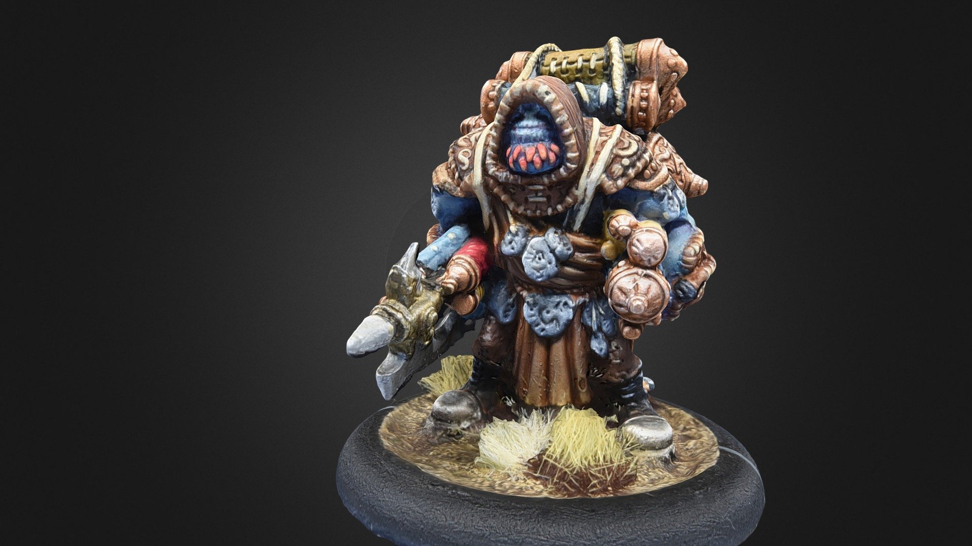 Stone Scribe Elder - 3D model by Pierre-Antoine (@pa) [584f4ce] - Sketchfab