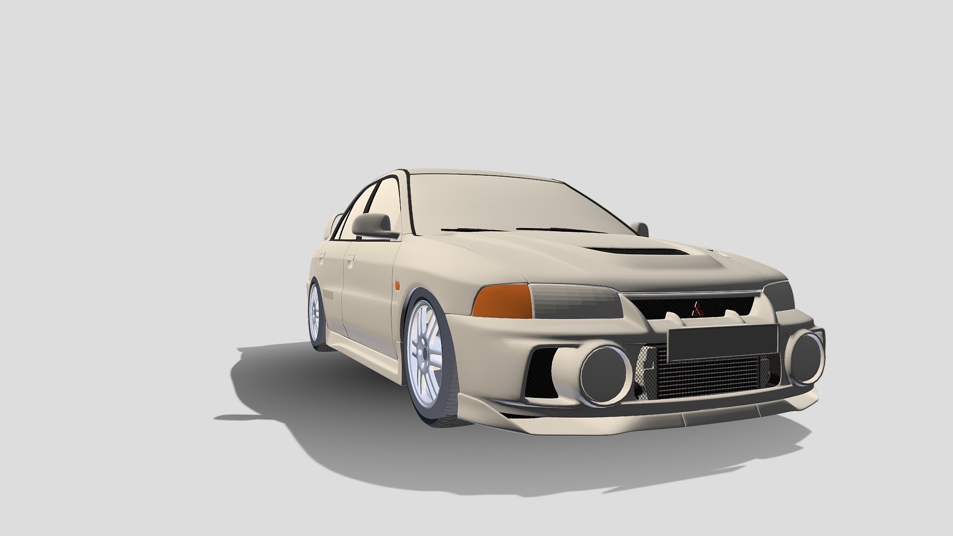 Mitsubishi Evo 5 - Download Free 3D model by karimijannes0 [5850e0e] - Sketchfab