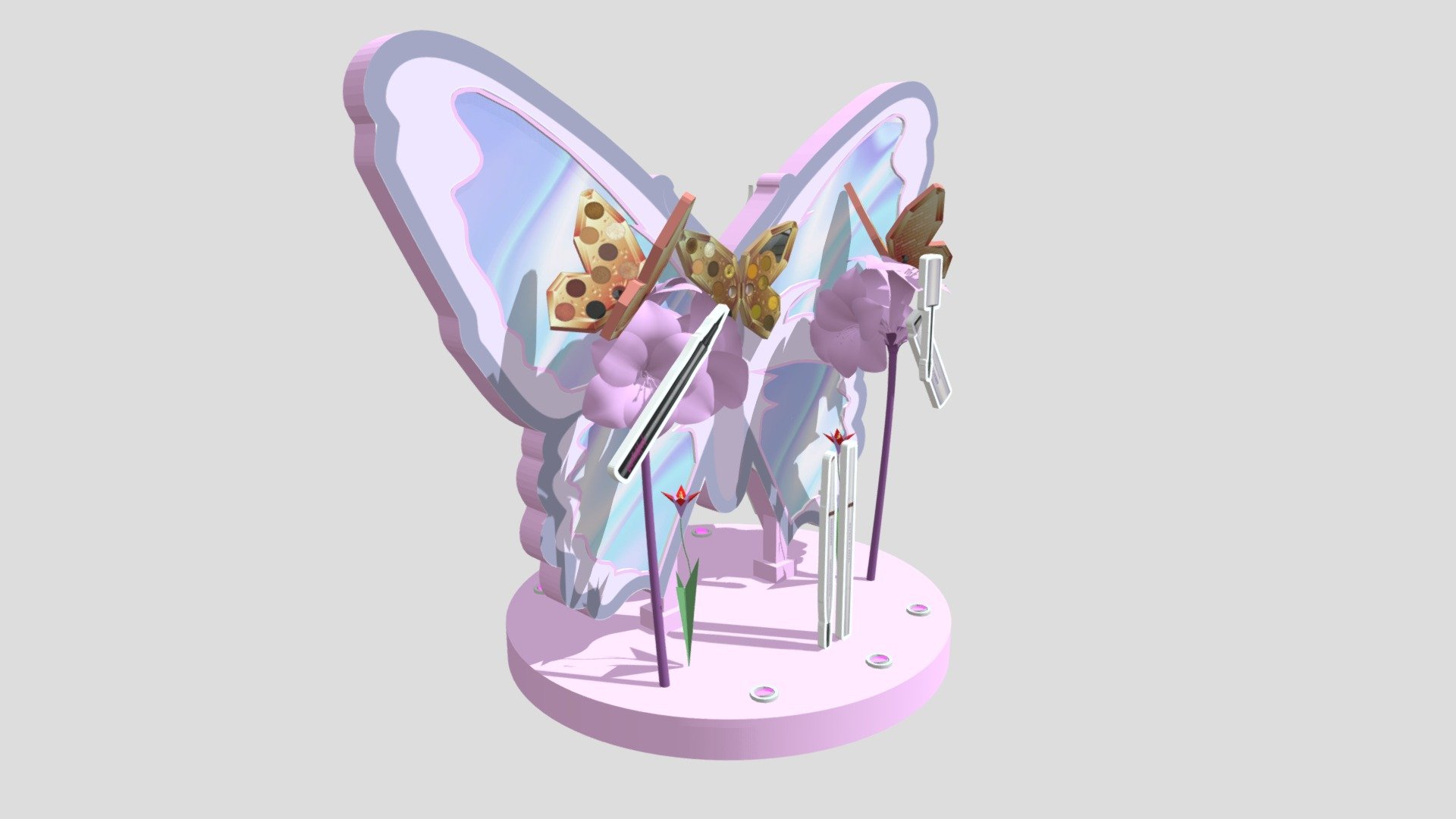 Butterfly Art Installation - 3D model by Dwi.Sulis.Tianto [5852992 ...