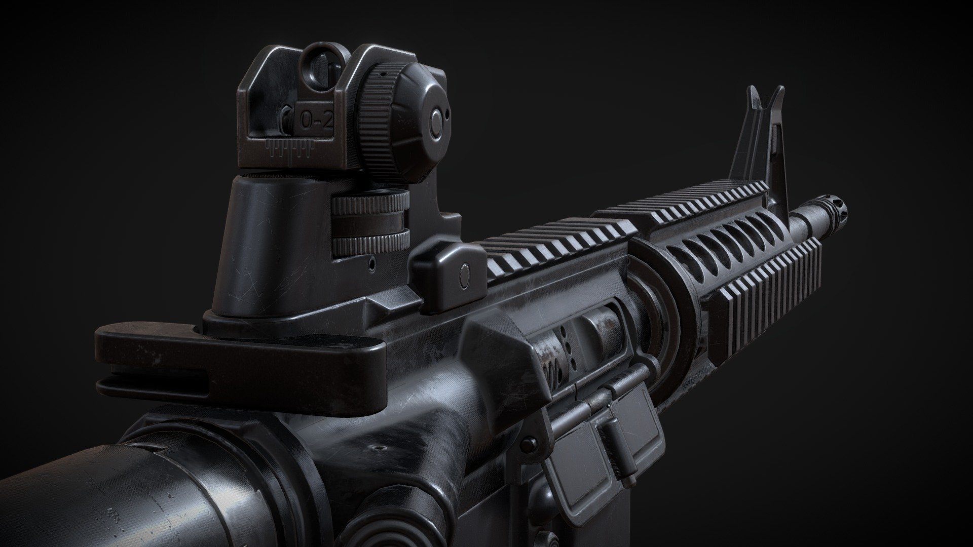 M4A1 - Buy Royalty Free 3D model by wisdom3D [58532db] - Sketchfab Store