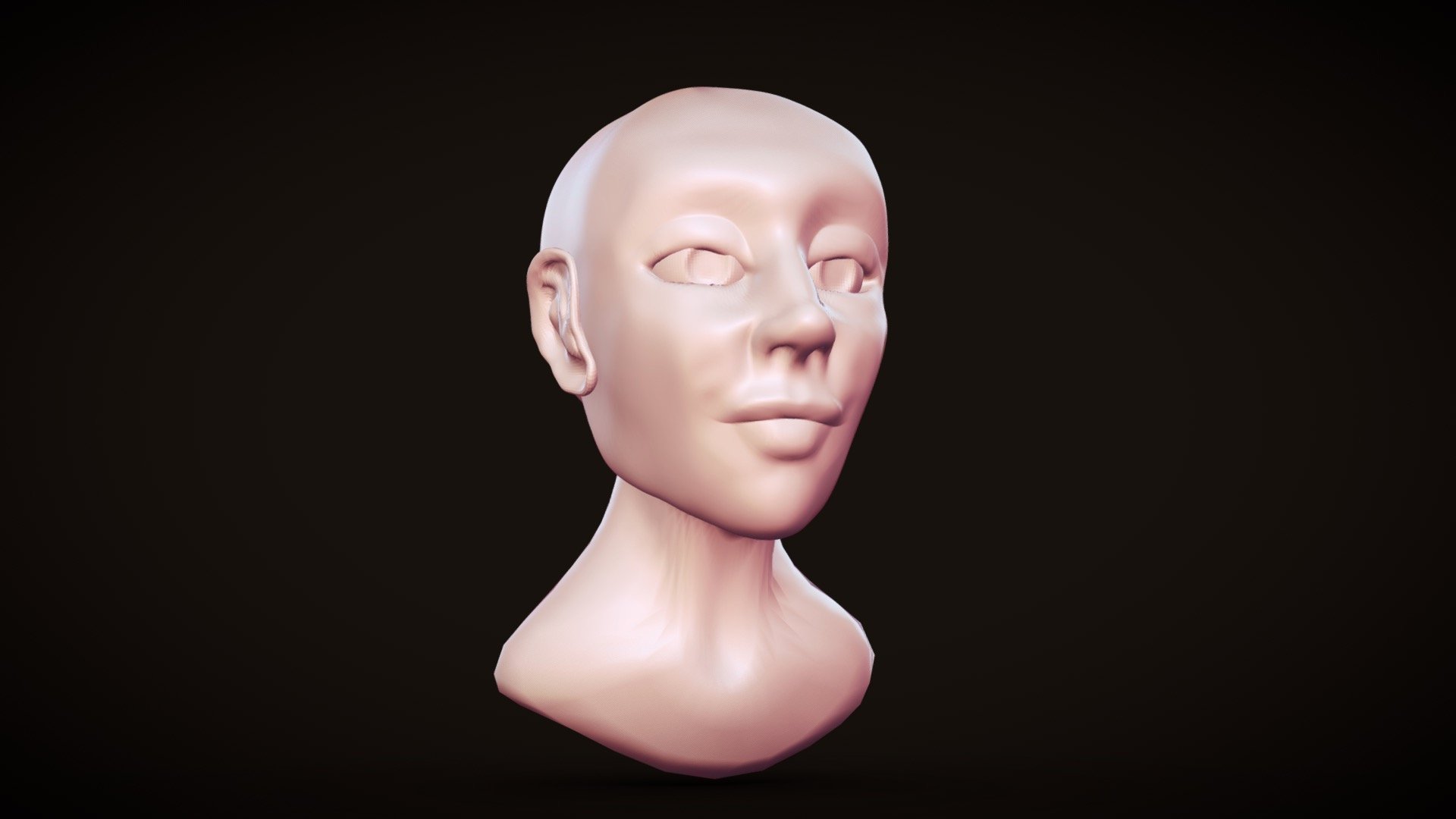 sculpt practice 1 - 3D model by baws (@bawsdraws) [5854830] - Sketchfab