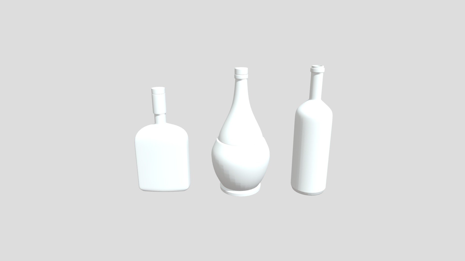 SubD Modeling Bottles - 3D model by Joshua (@Josherz_) [5854a34] - Sketchfab