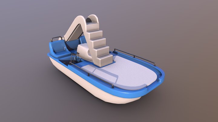 Catamaran 3D models - Sketchfab