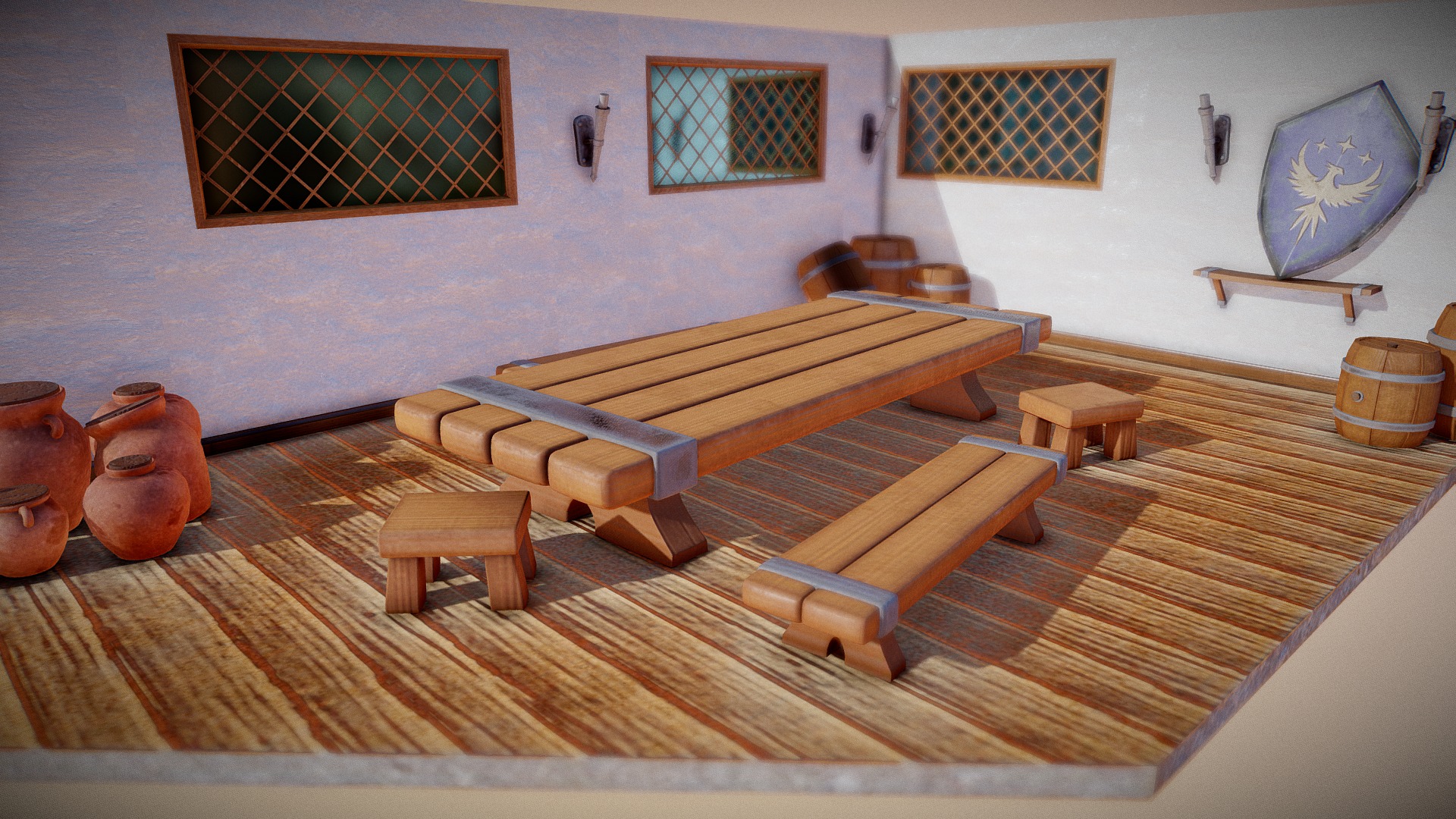 The Tavern - 3D model by Emilio Jiménez Martín (@Desvarian) [58564fb ...