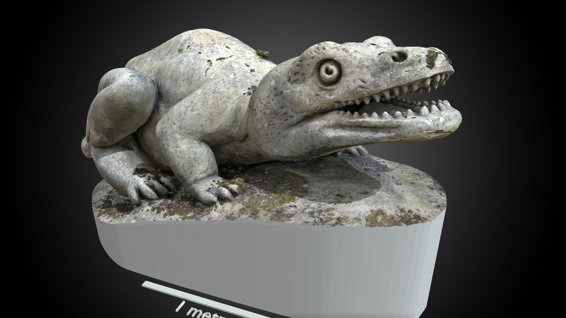 2 ‘Labyrinthodon salamandroides’ (smooth) - 3D model by Historic ...