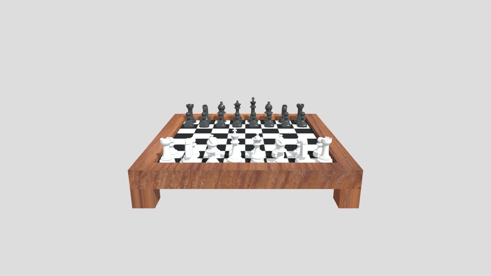 Chess Set - 3D model by kc4509 [5857d84] - Sketchfab