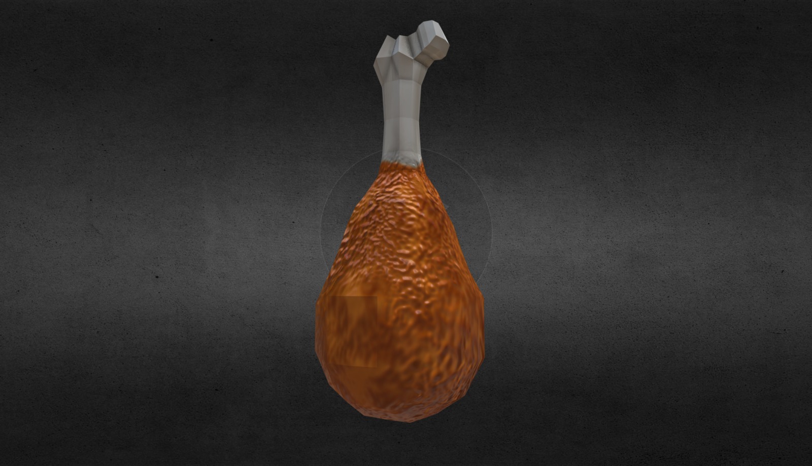 Roasted Chicken Leg - 3D model by MARC ALBURNÀ (@marc.alburna) [585a8b9 ...