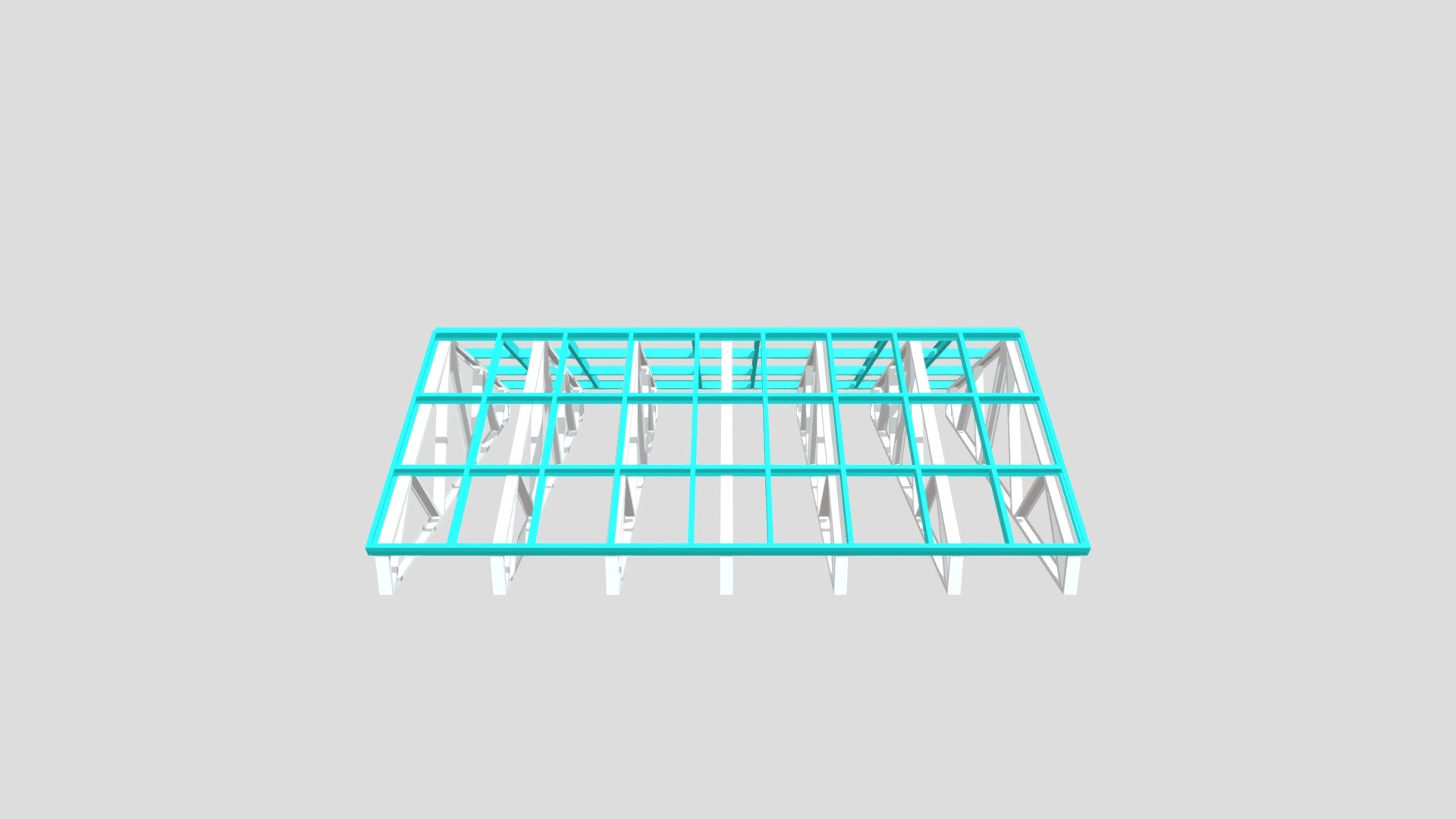 TYPE- 6- Rafter System 4,6х5 -TRUSS - 3D model by Dathareddy.datla ...