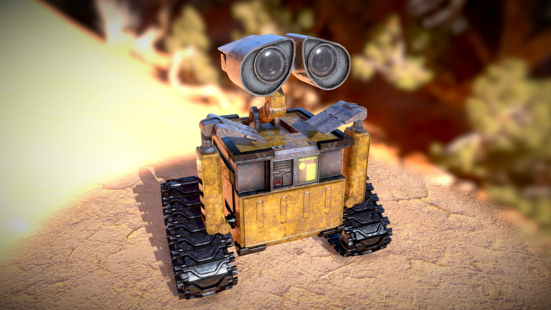 Wall_E - 3D model by hpr0254 [585d94b] - Sketchfab