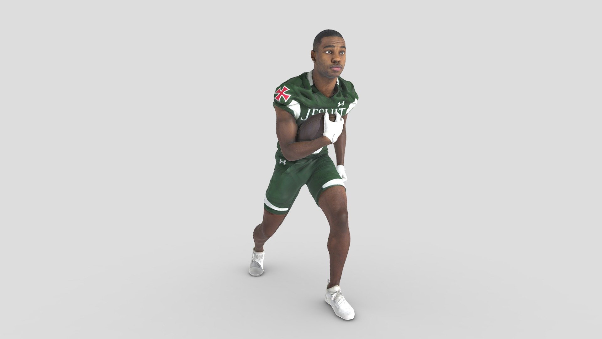 Football Player #3 - 3D model by 3dimagine [585edd1] - Sketchfab