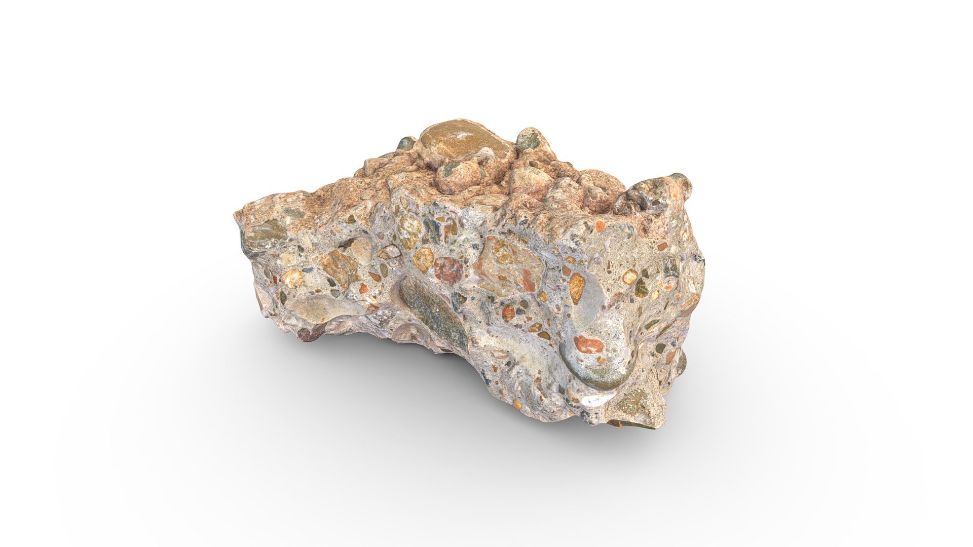 Concrete Stone - 3D model by RawCatalog.com (@rawcatalog) [58606fc ...