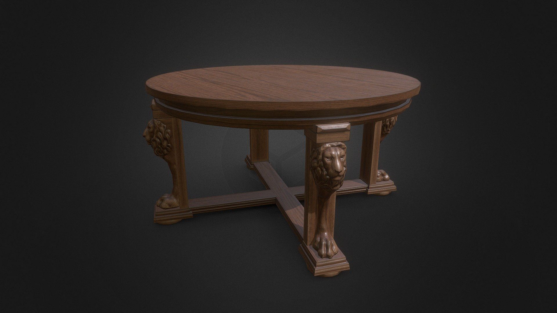 Lion Paw Table - Download Free 3D model by tori.cane (@torricane ...