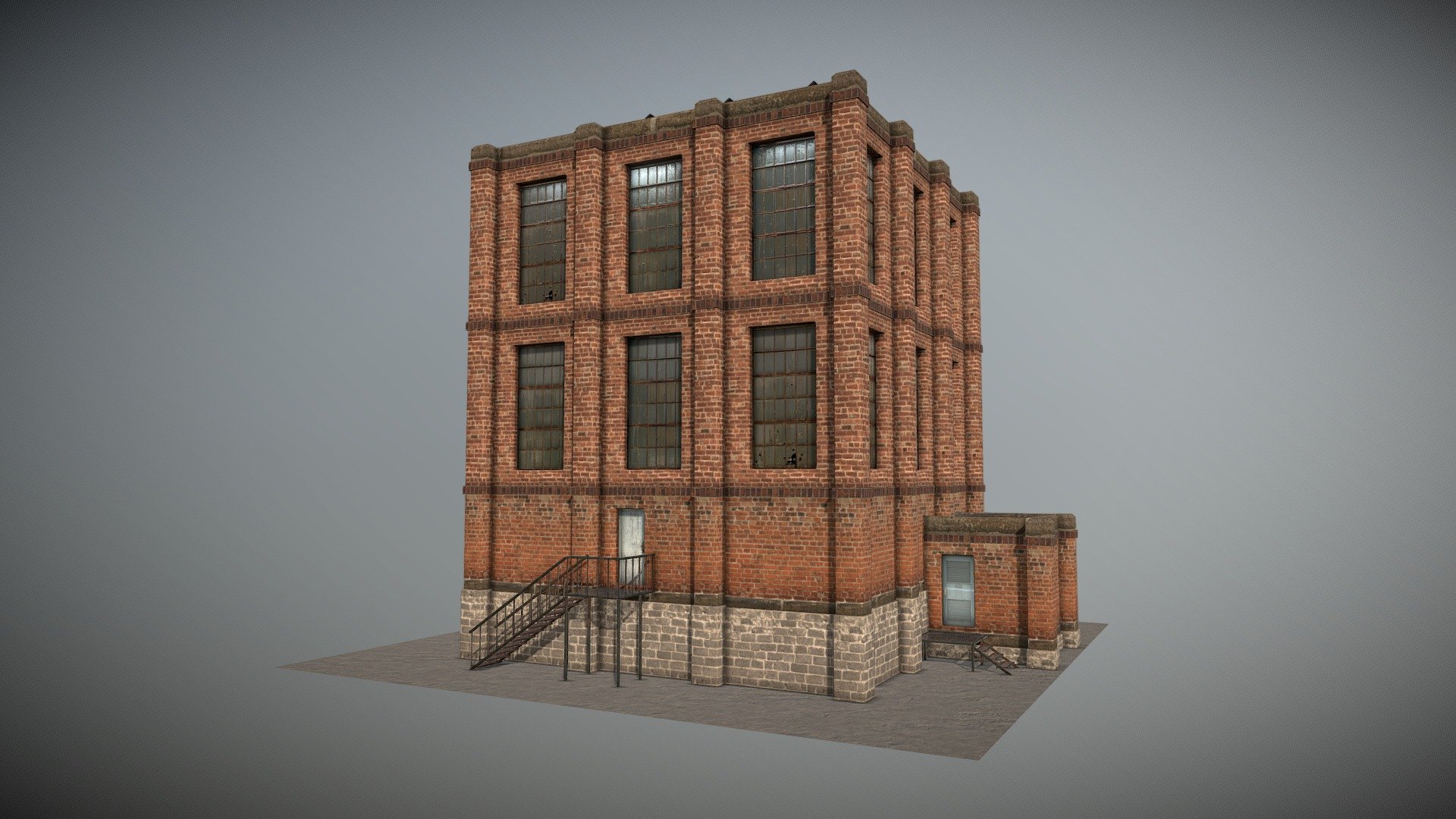 Industrial building 02 - Buy Royalty Free 3D model by filthycent [5861066] - Sketchfab Store