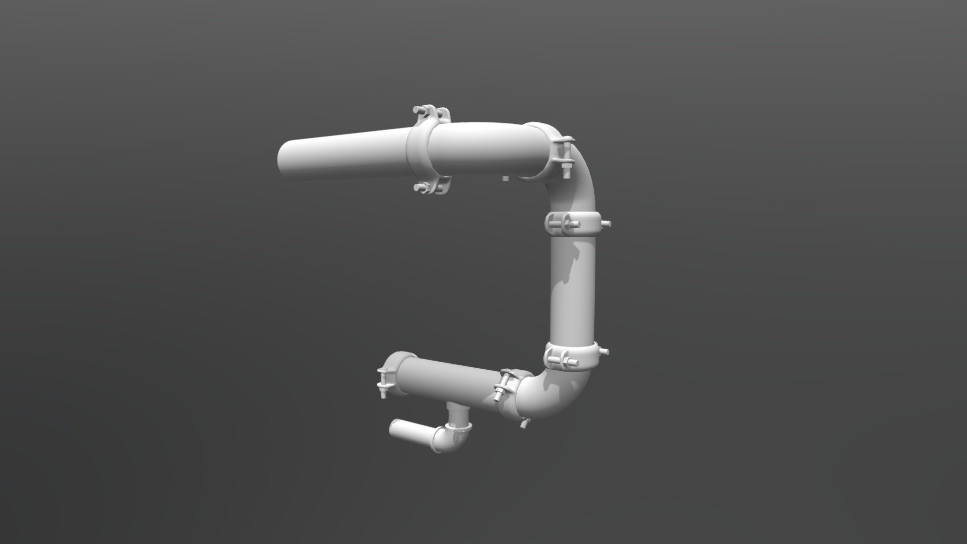 Pipes - 3D model by Aubrey Lyman (@Aubbly) [58610aa] - Sketchfab