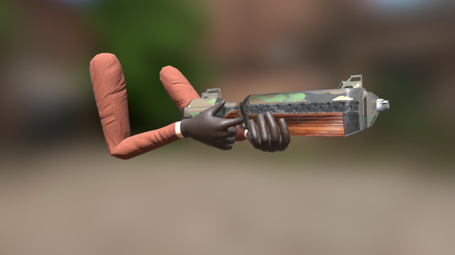FPS Arms and Weapon - 3D model by berkay.id [58644b7] - Sketchfab