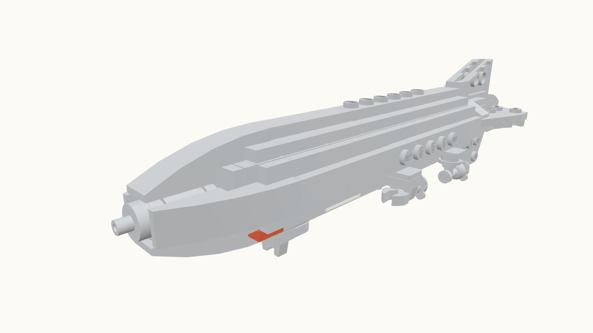 LEGO LZ 129 Hindenburg MOC [#0168] - Download Free 3D model by The ...