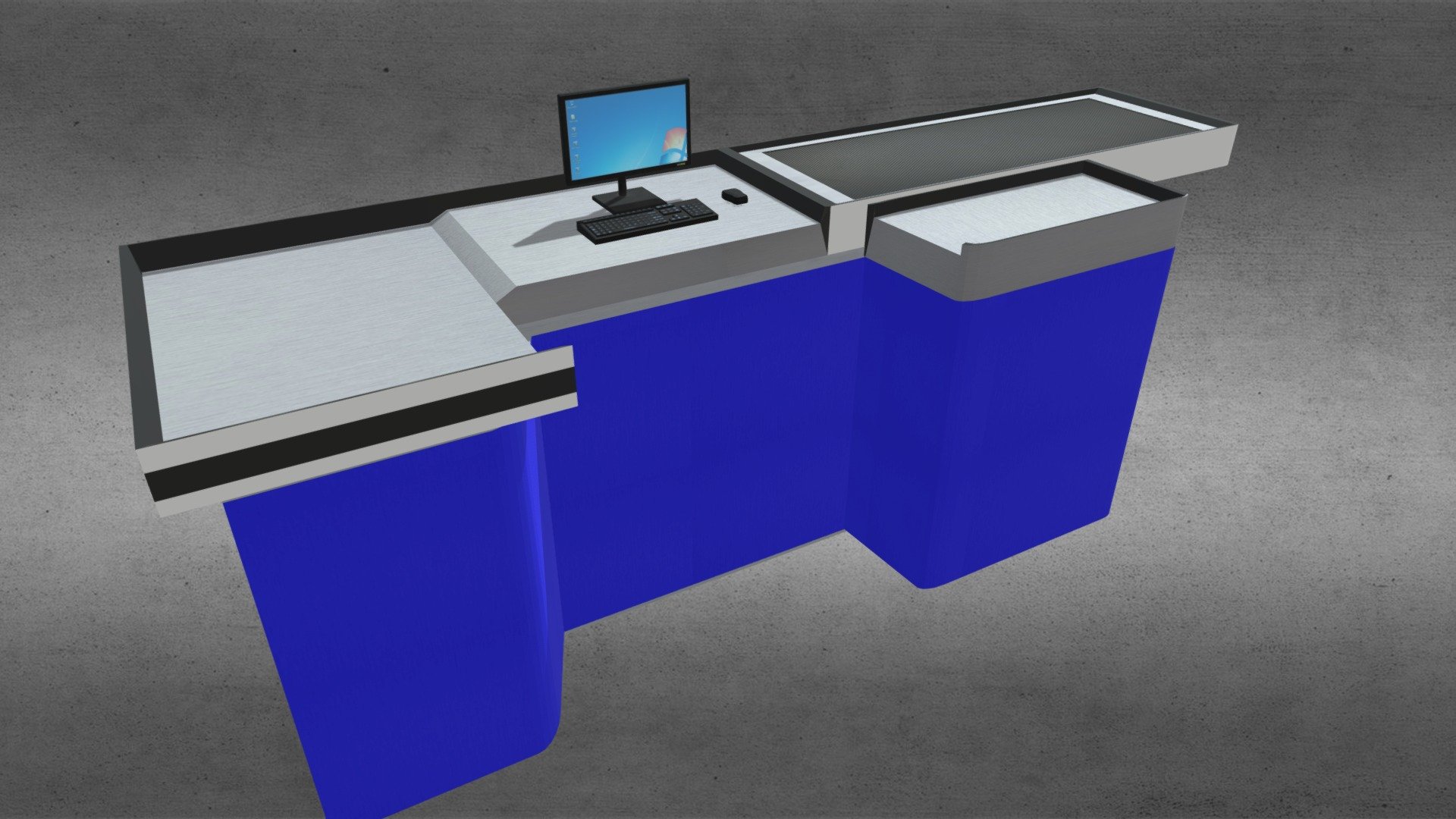 Selling Table (selling counter) - Buy Royalty Free 3D model by 3D ...