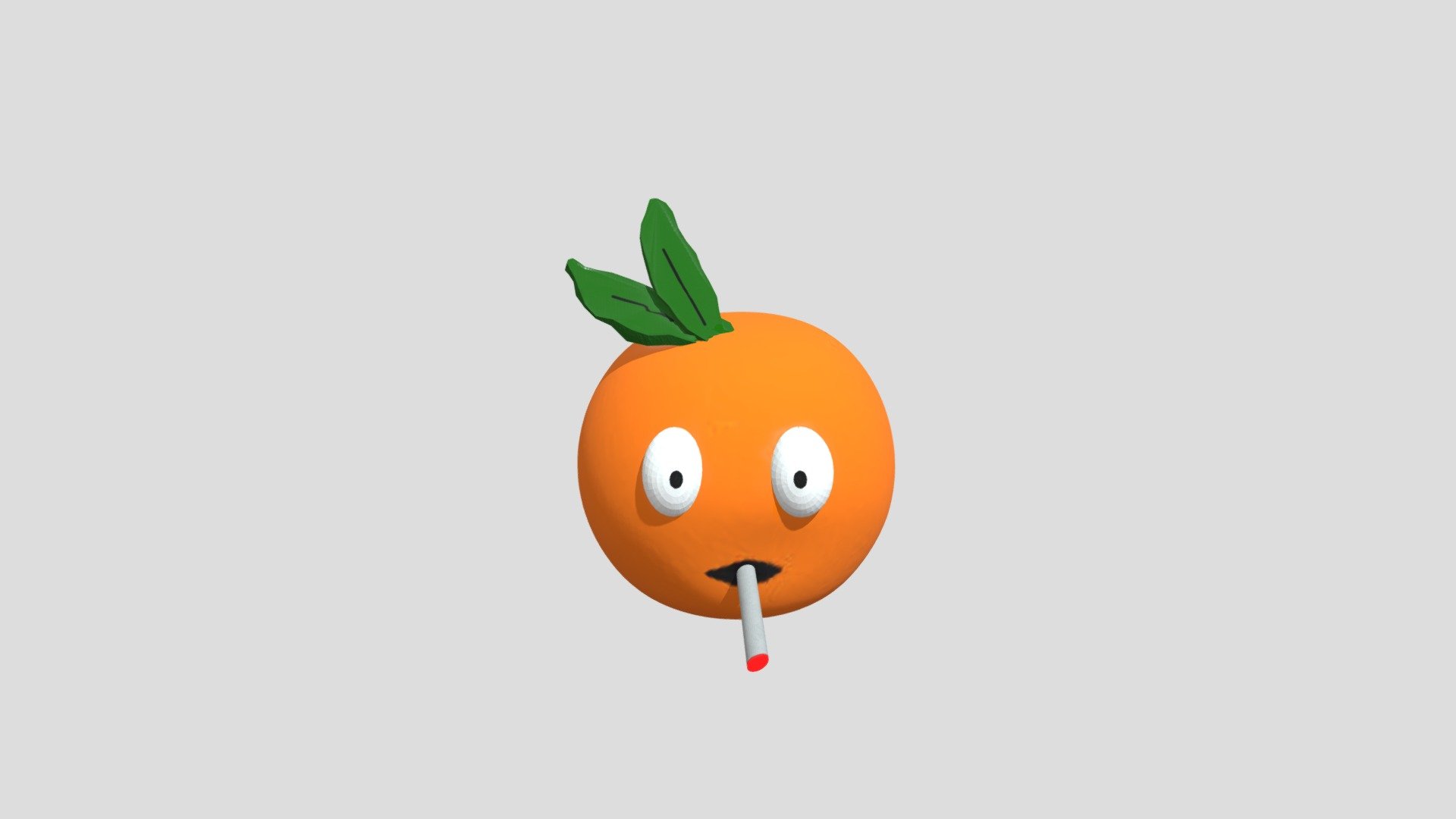 Stoned Orange NFT - 3D model by SaltedCrackerJack (@witzke321) [5866616 ...