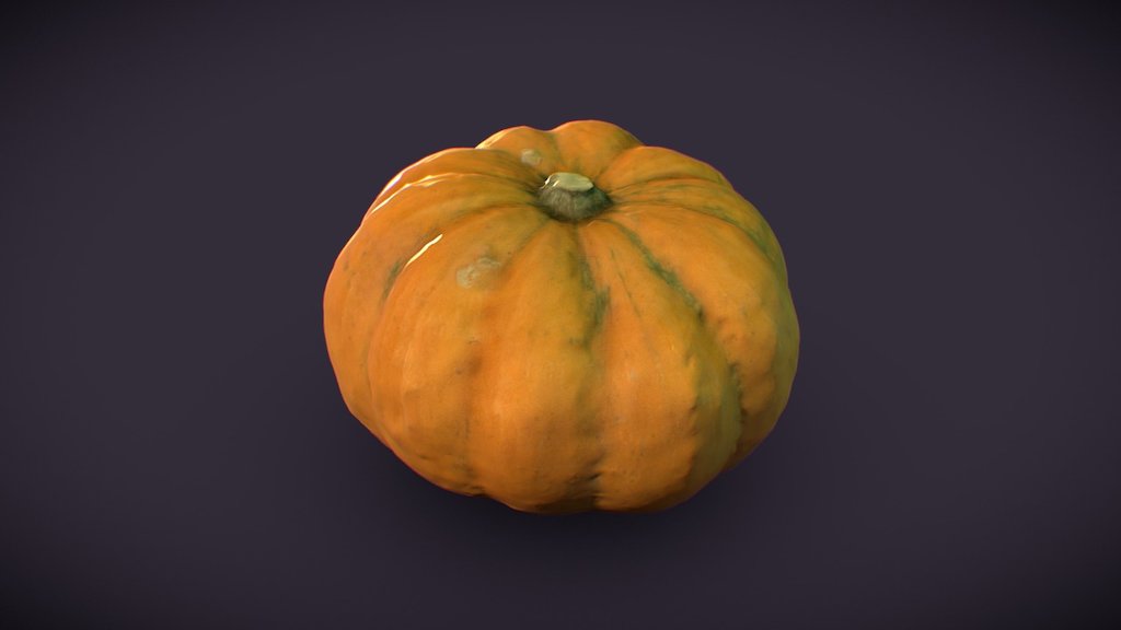 Pumpkin - Download Free 3D model by Maurice Svay (@mauricesvay ...