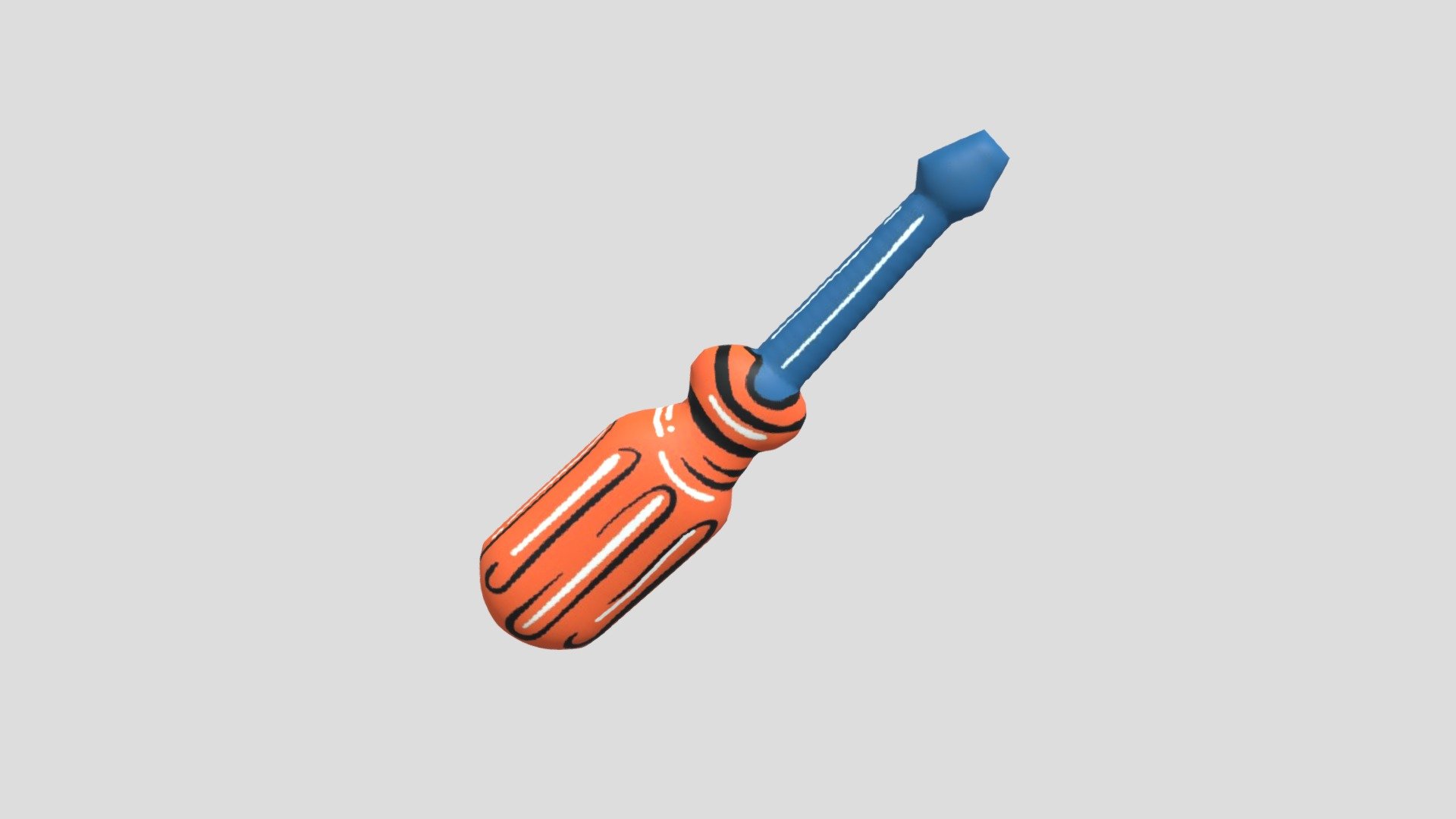 Screwdriver - 3D model by atiq_arifin [58691c1] - Sketchfab