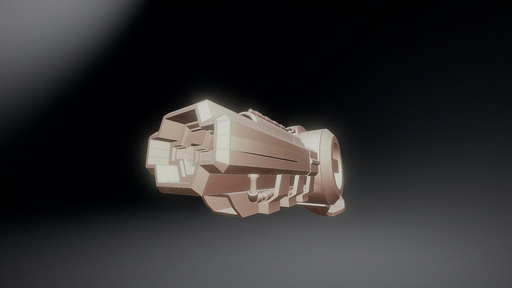 Pistol - Downloads - A 3D model collection by The Lister ...
