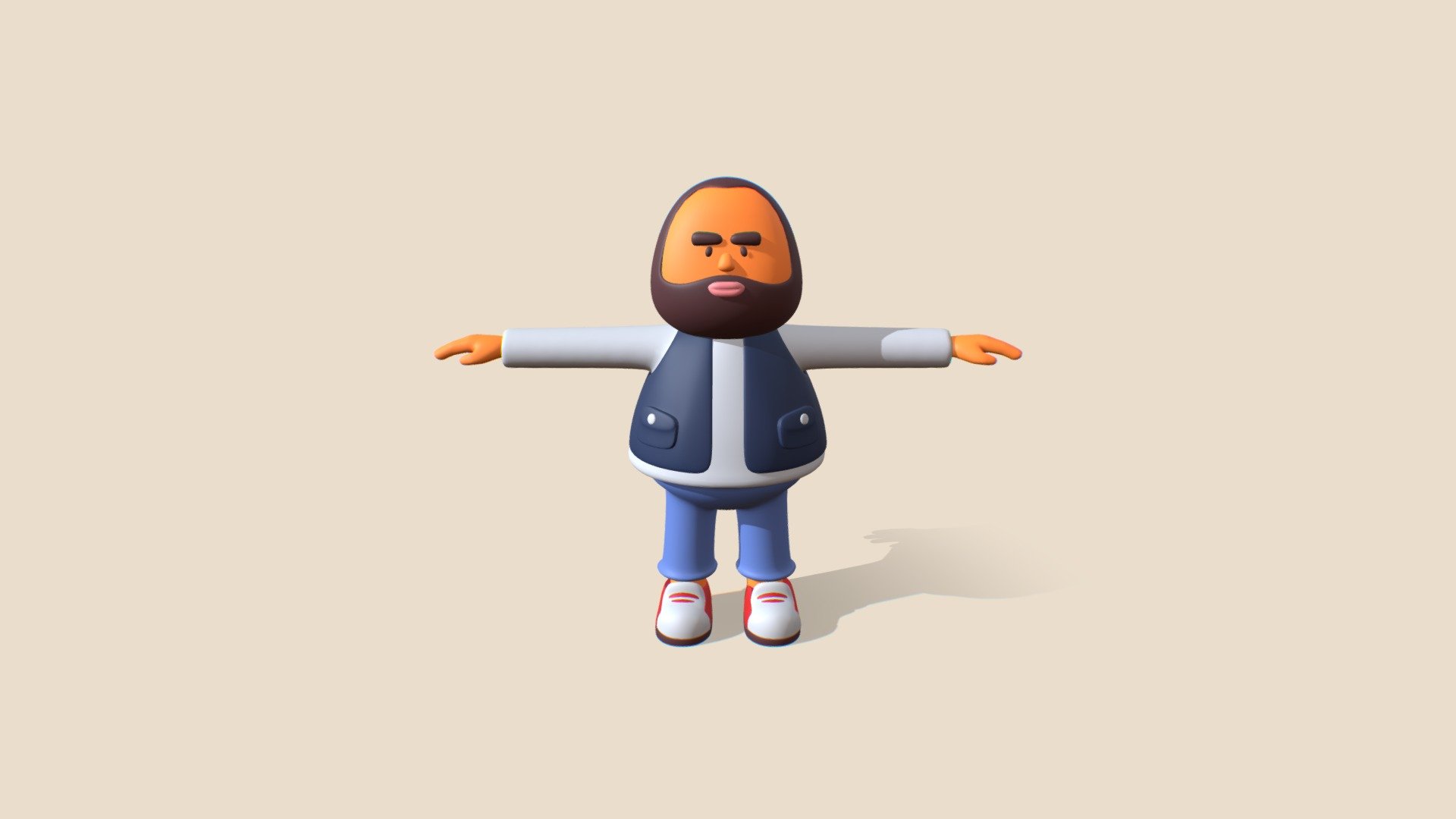 Stylized character - Download Free 3D model by rakutin [586b413 ...