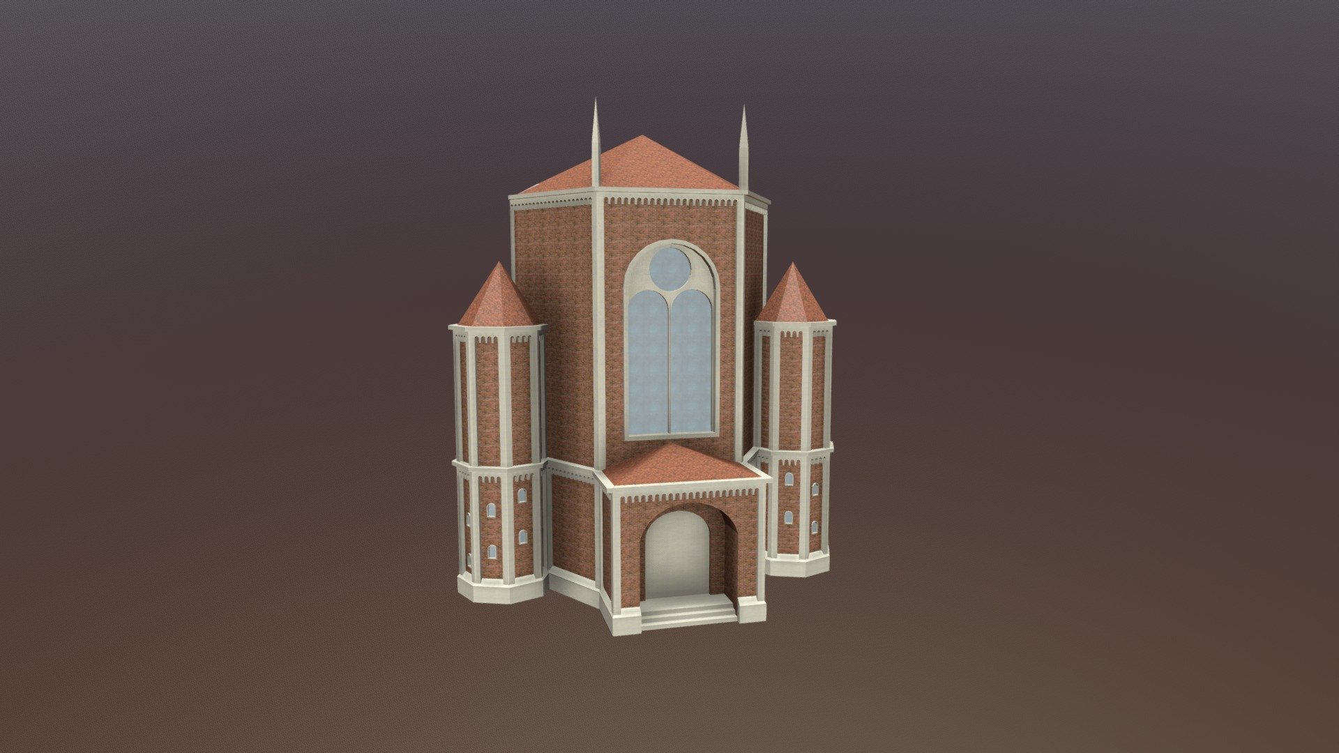 3rd concept - side apse - 3D model by AI MAINZ (@AI_MAINZ) [586c3ce ...