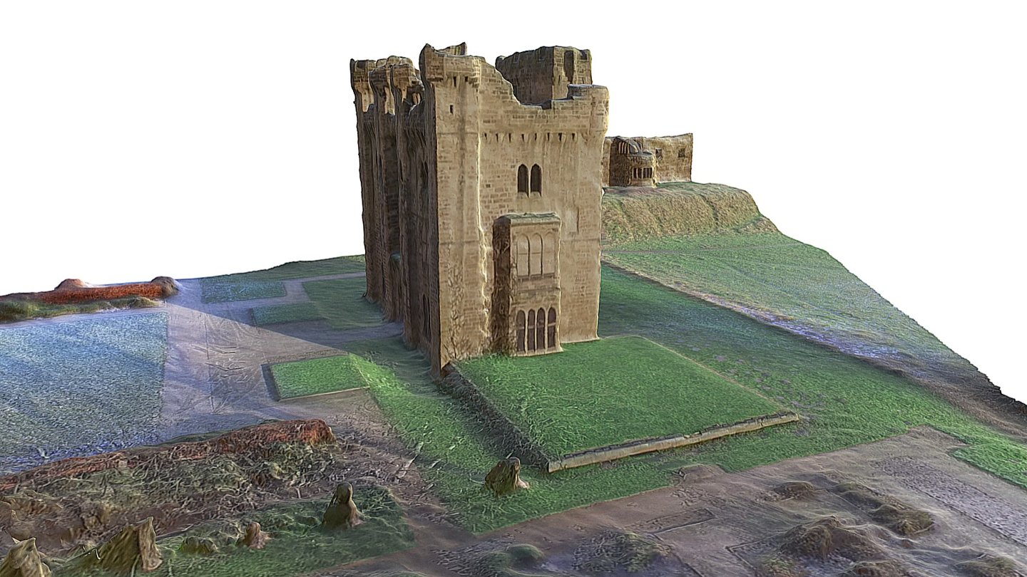 Hylton Castle - 3D model by Mark Allan (@marksallan) [586cacb] - Sketchfab