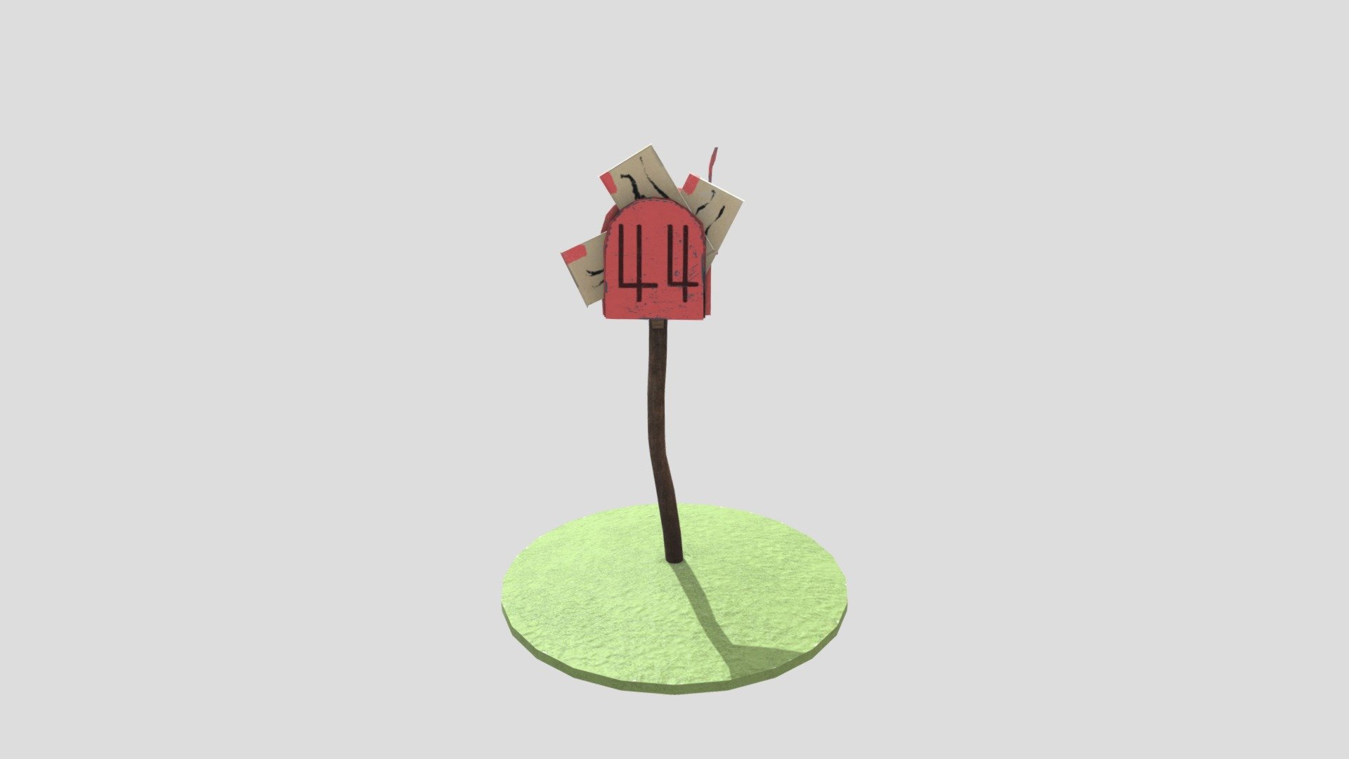 Mailbox - 3D model by reillypQUT [586ef13] - Sketchfab